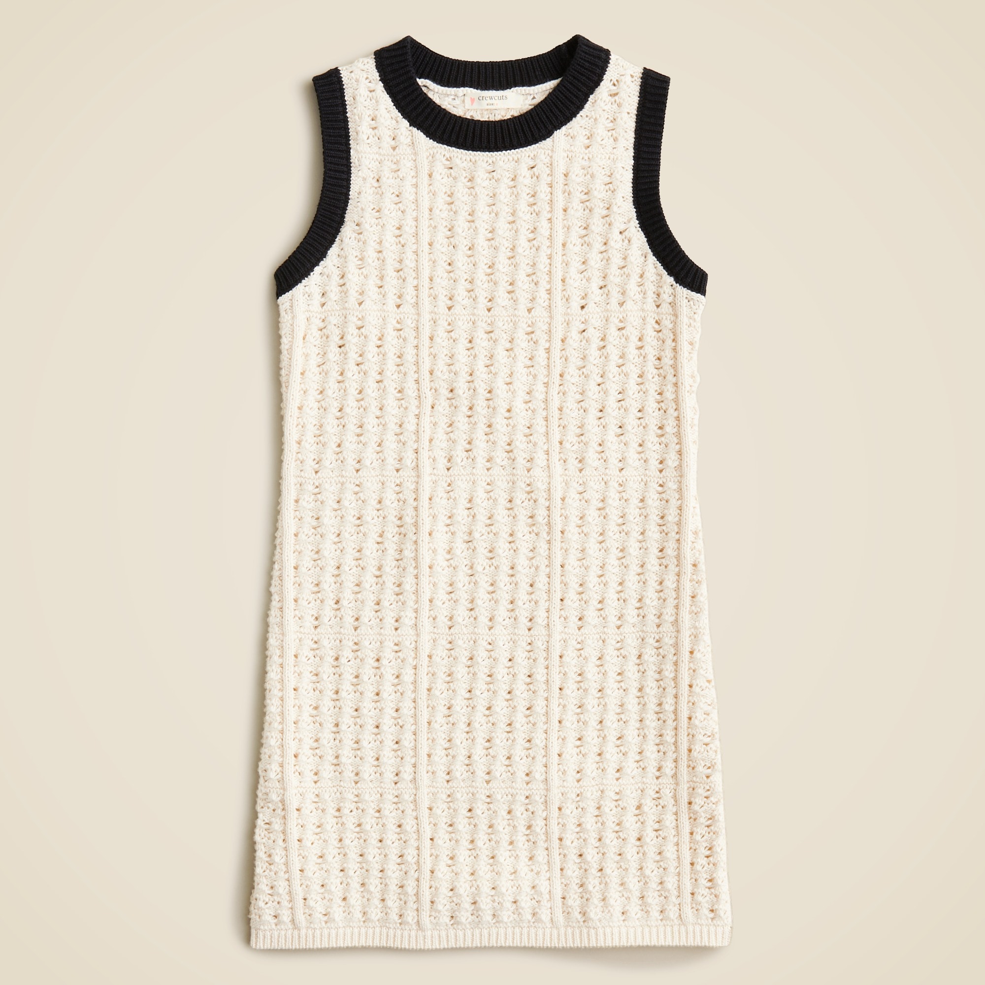 J.Crew: Girls' Crochet Tank Dress For Girls