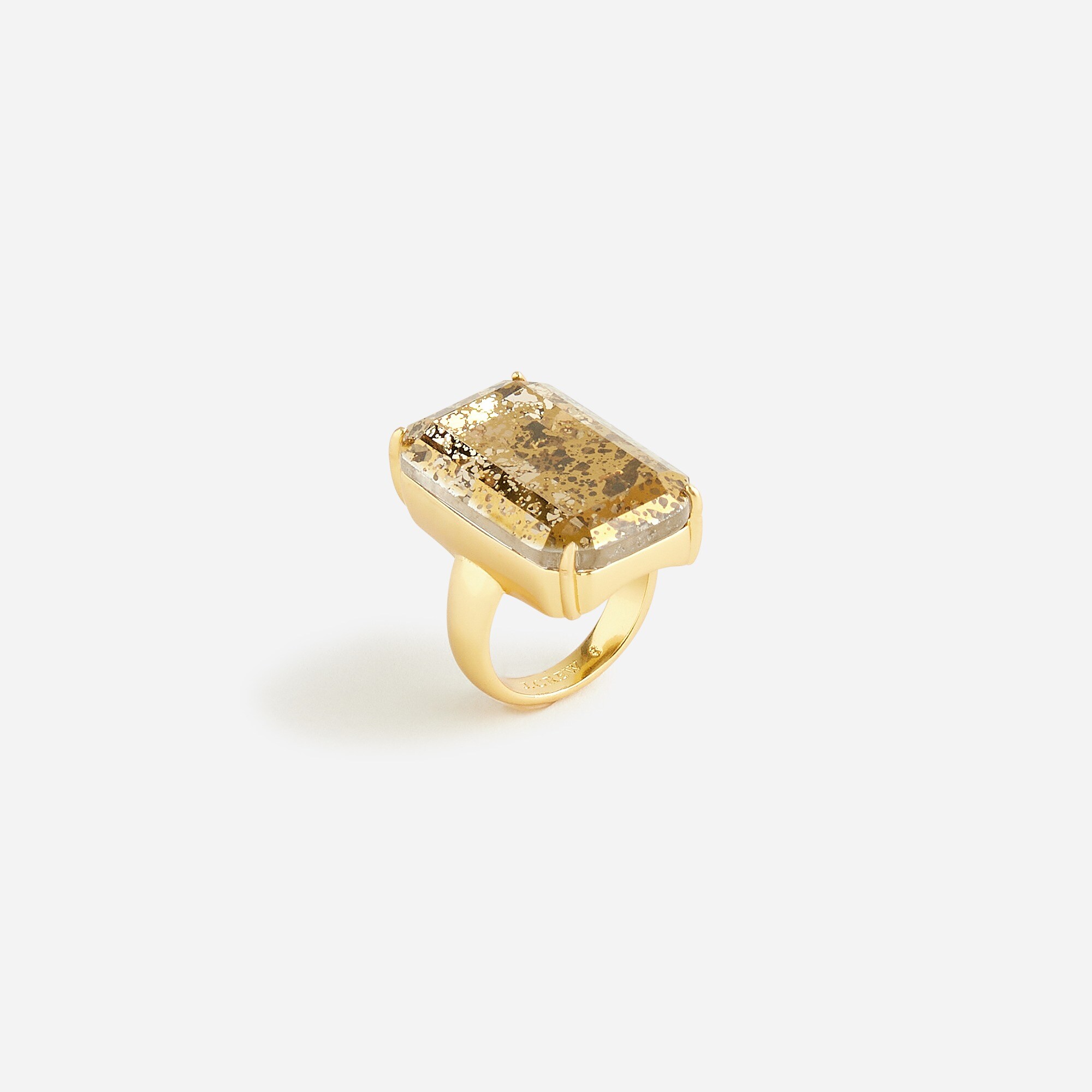 J.Crew: Rectangle Stone Ring For Women