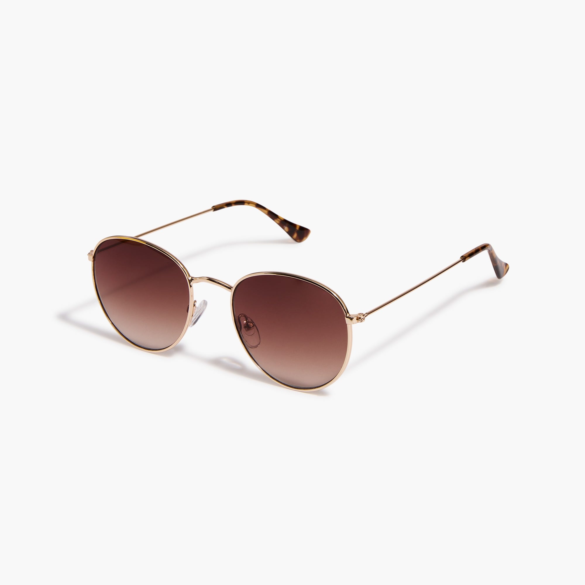 Factory Rounded Frame Sunglasses For Women
