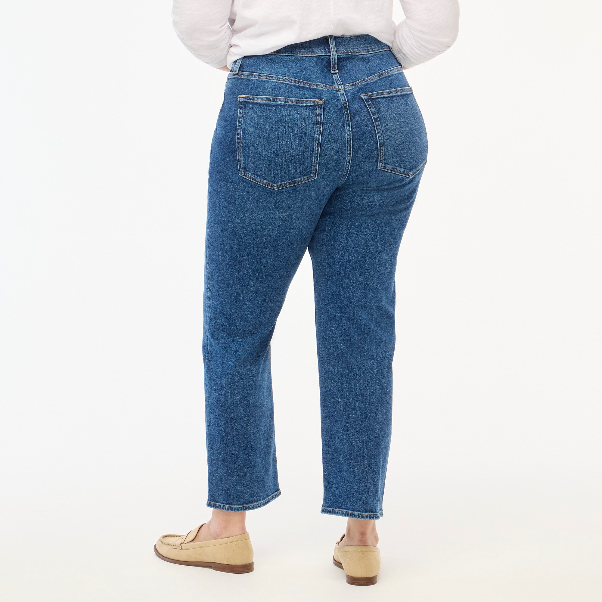 Factory: Essential Straight Jean In All-day Stretch For Women