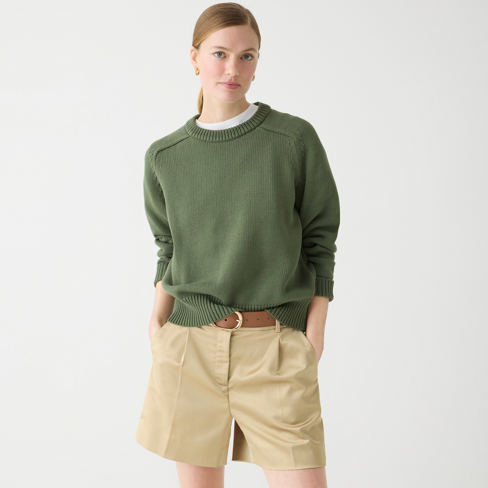 J.Crew: Relaxed Pullover Sweater For Women