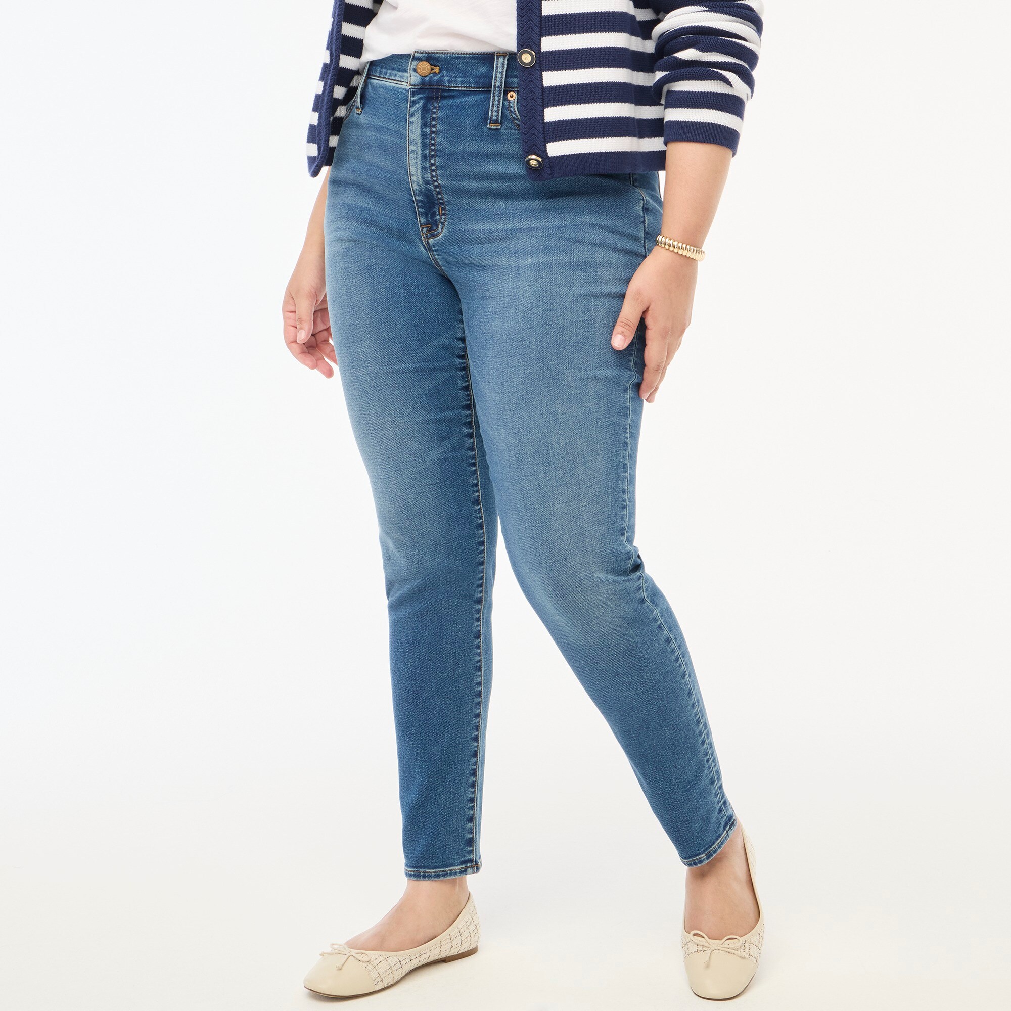 Factory: 9" Mid-rise Skinny Jean In Signature Stretch+ For Women