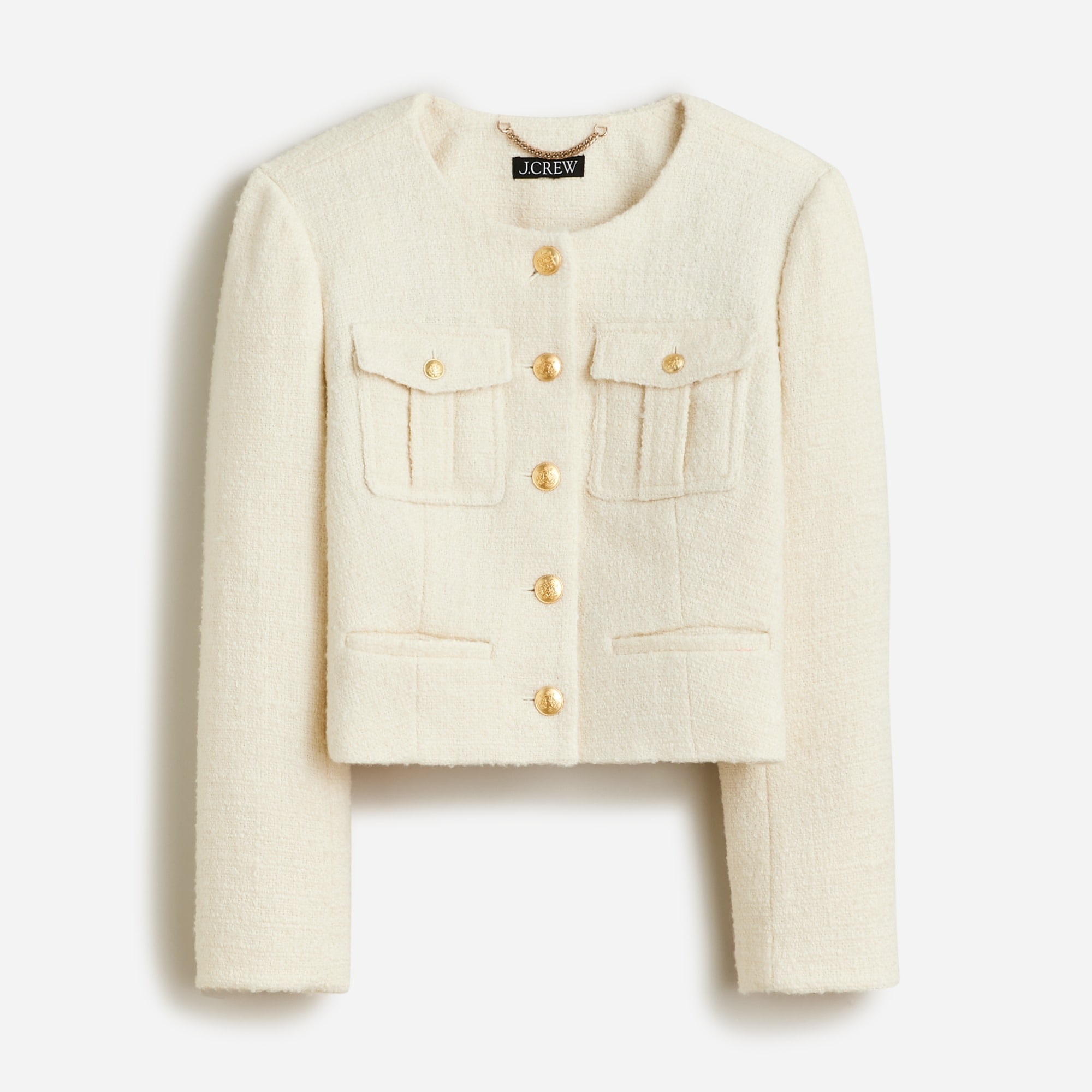 J.Crew: Tweed Lady Jacket For Women