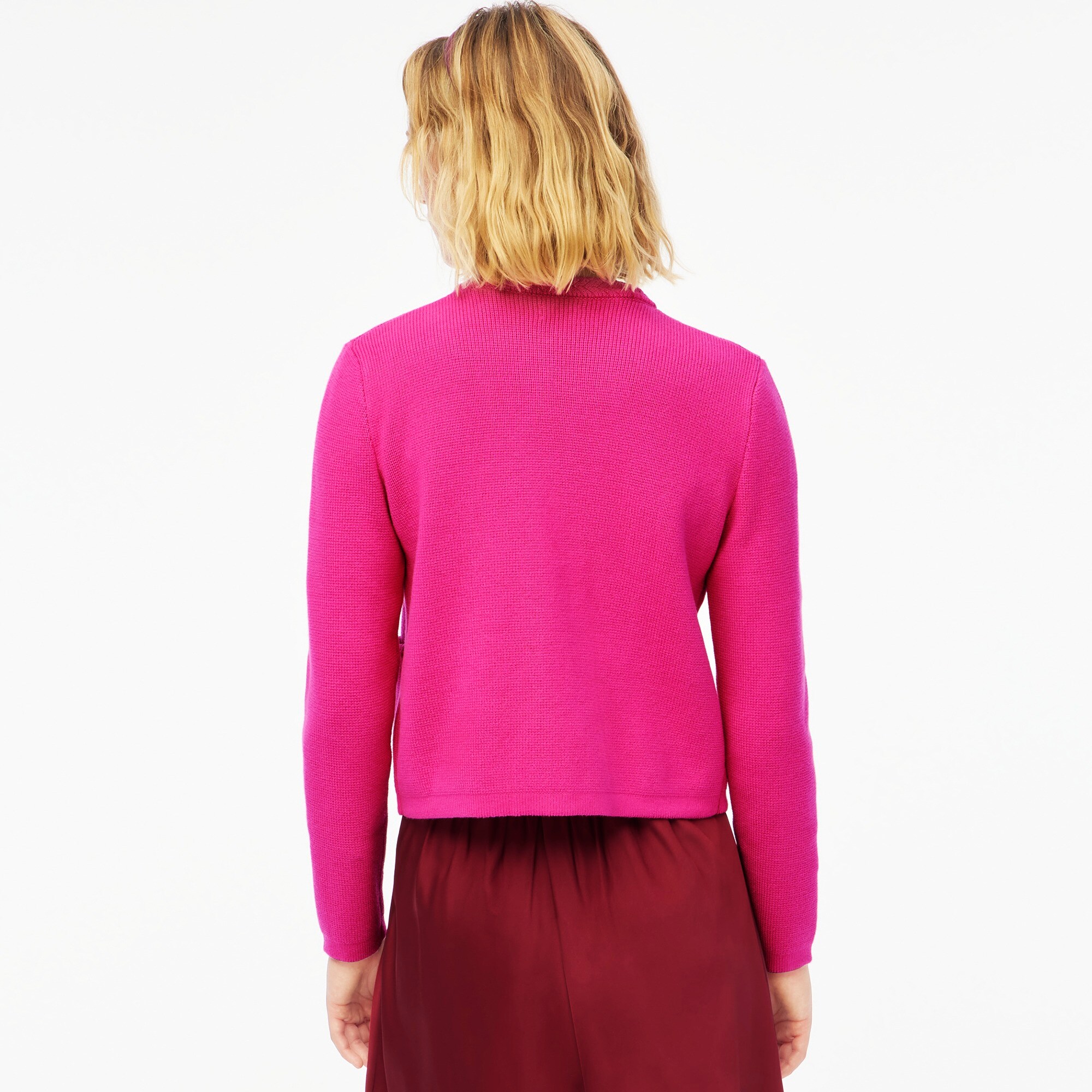 Factory: Cotton Lady Jacket Cardigan Sweater For Women