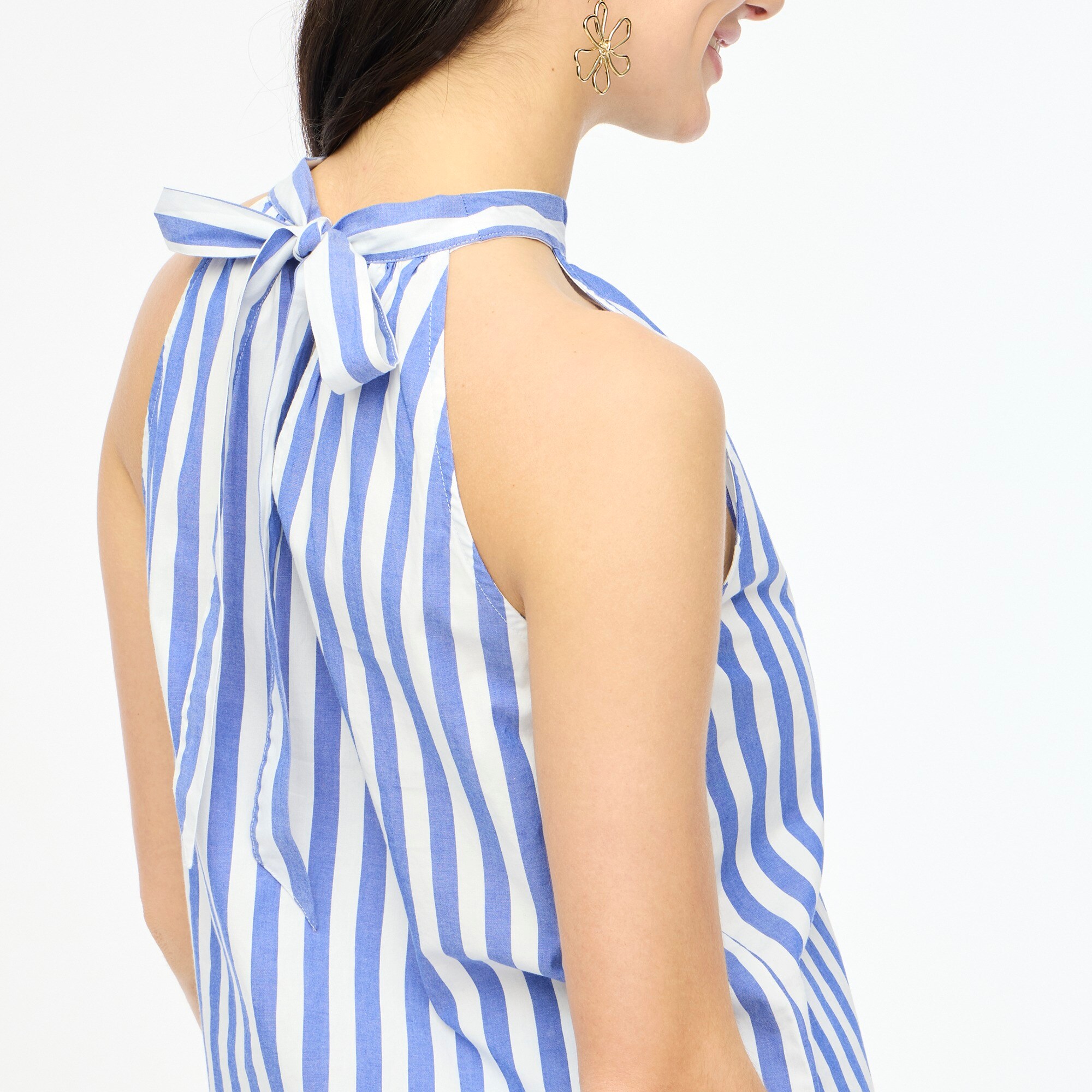 Factory: Bow-back Halter Top For Women