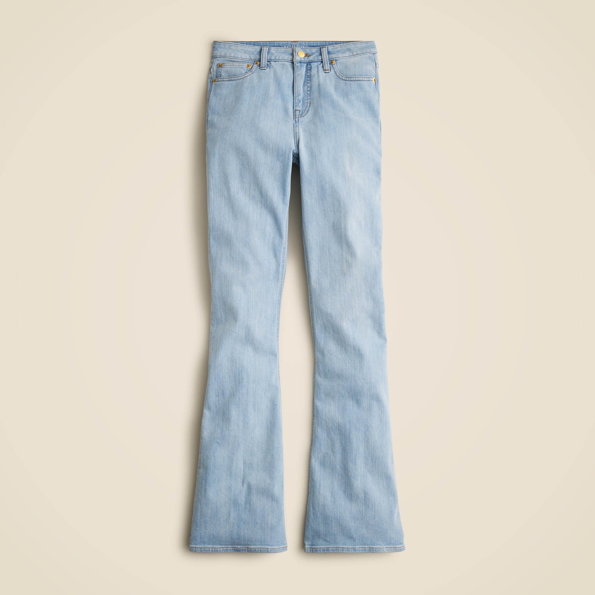 J.Crew: Skinny Flare Jean In Aria Wash For Women
