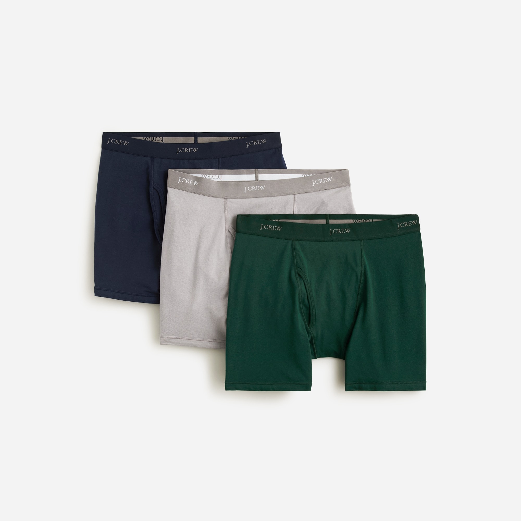J.Crew: Stretch 4'' Boxer Briefs Three-pack For Men