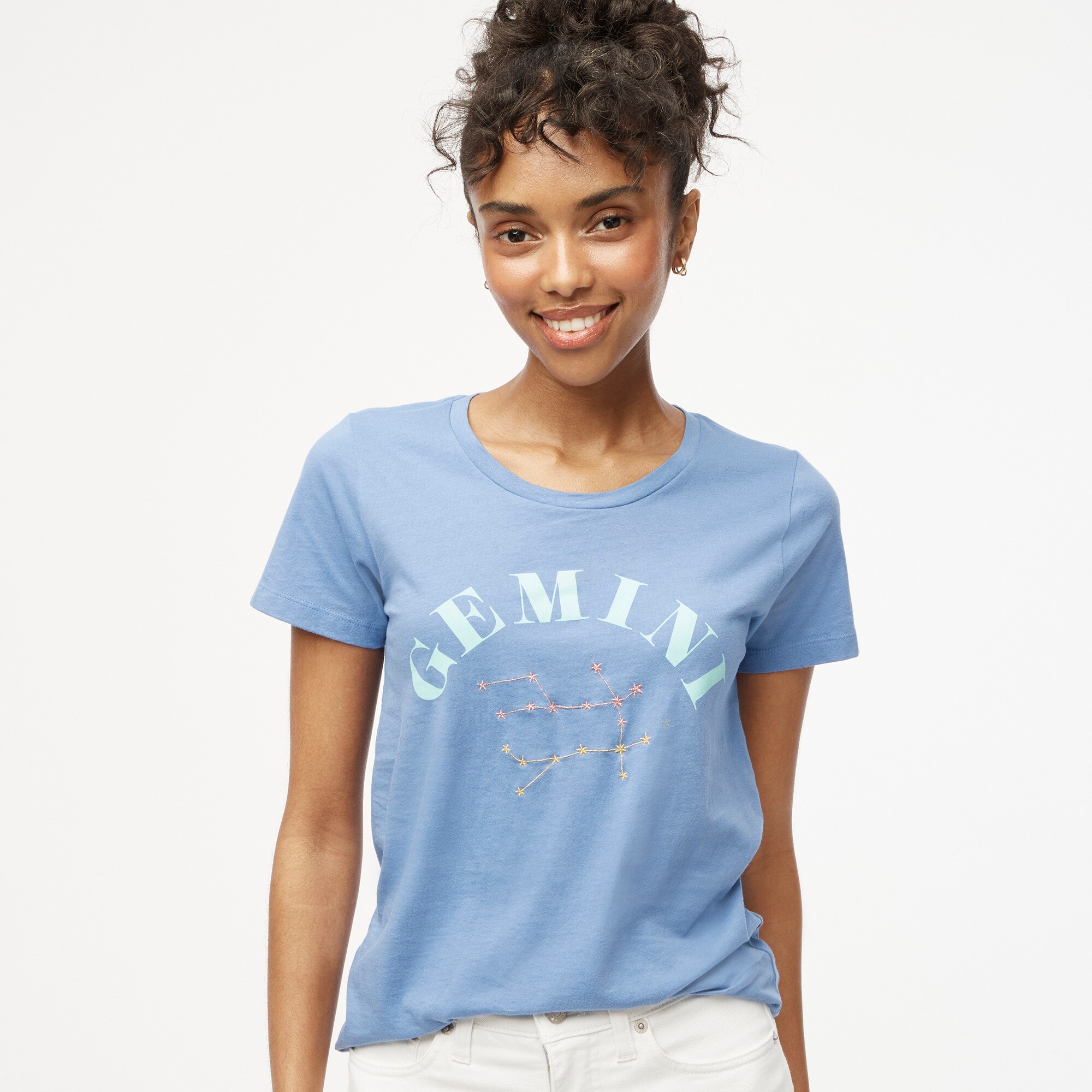 Factory: Gemini Zodiac Graphic Tee For Women