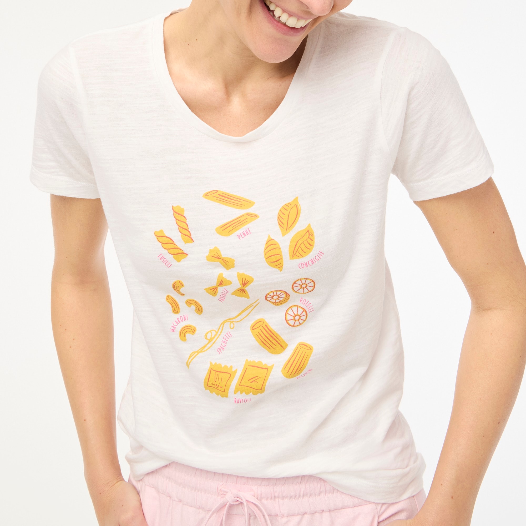 Factory: Pasta Graphic Tee For Women
