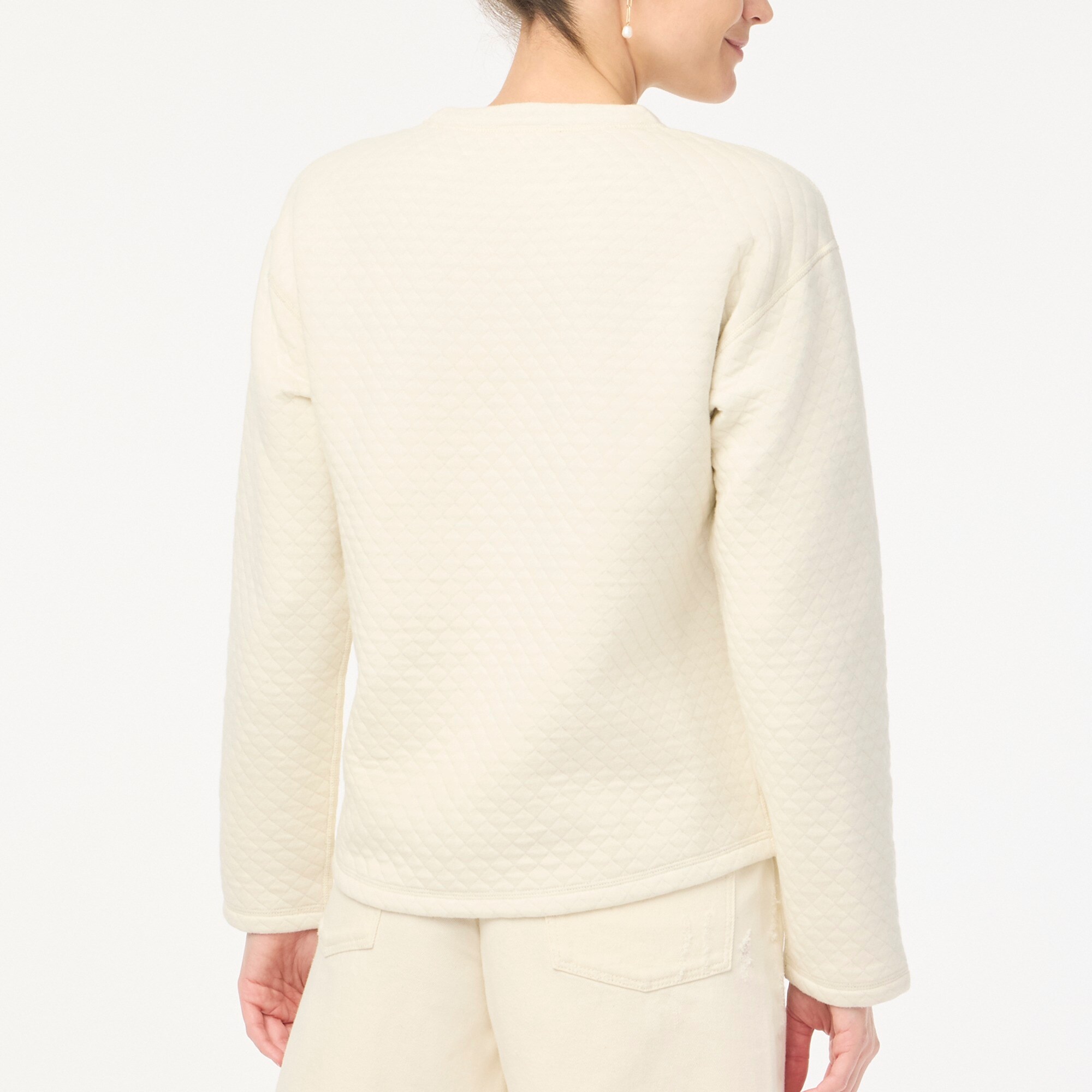Factory: Reversible Quilted Pullover For Women