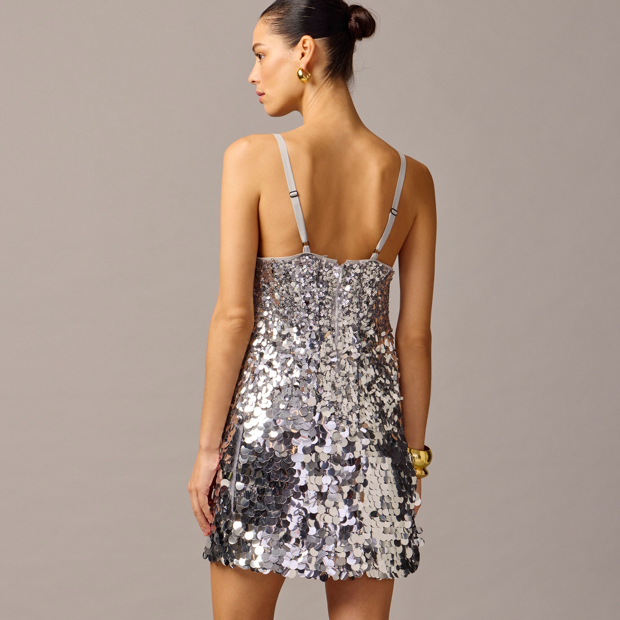 J.Crew: Collection Mixed-sequin Mini Dress For Women