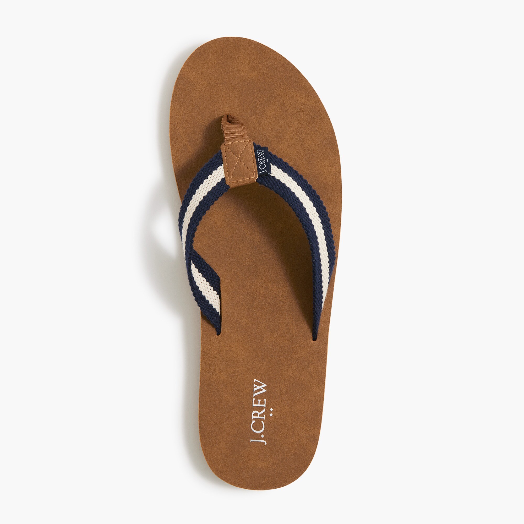 Factory: Woven Strap Flip-flops For Men