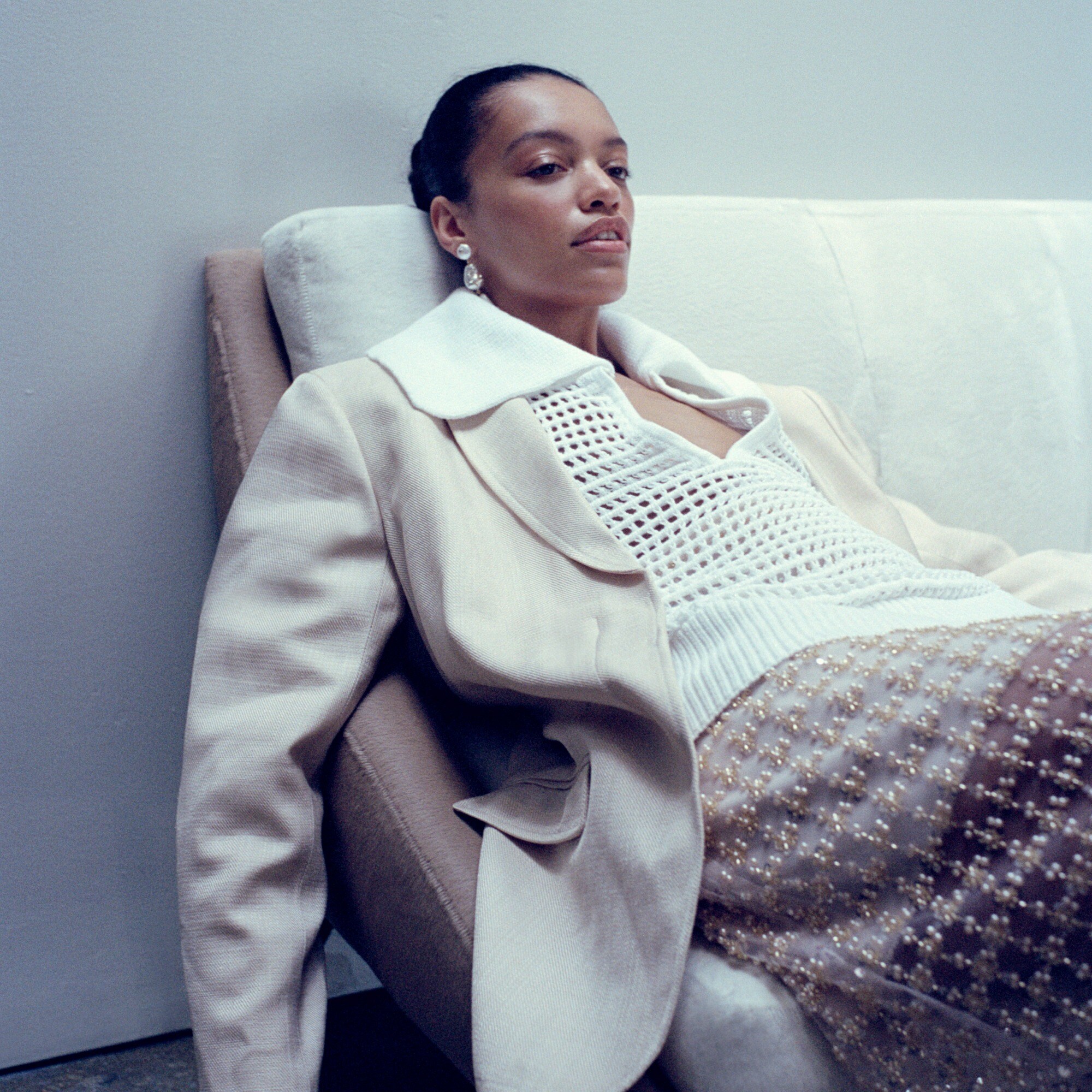 J.Crew: Crochet Sailor-collar Sweater For Women