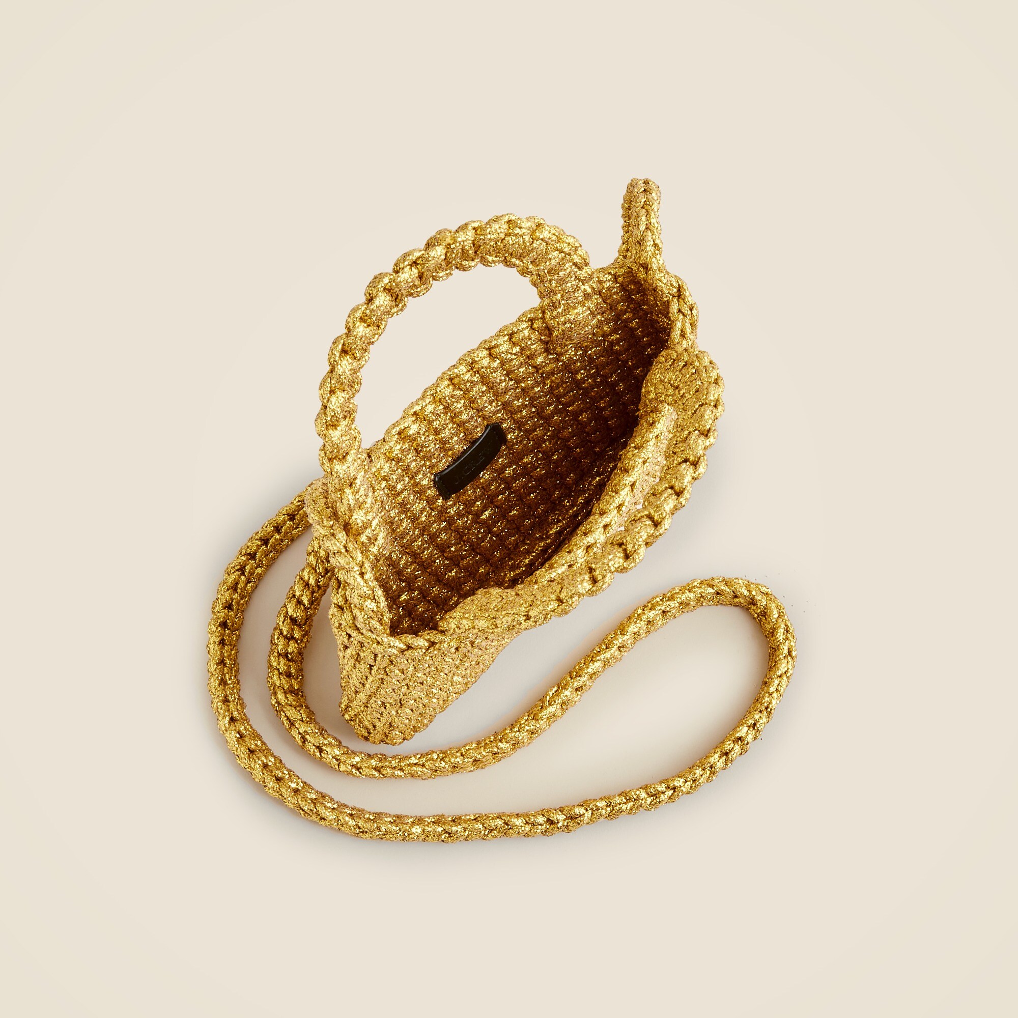 J.Crew: Cadiz Phone Bag In Metallic For Women