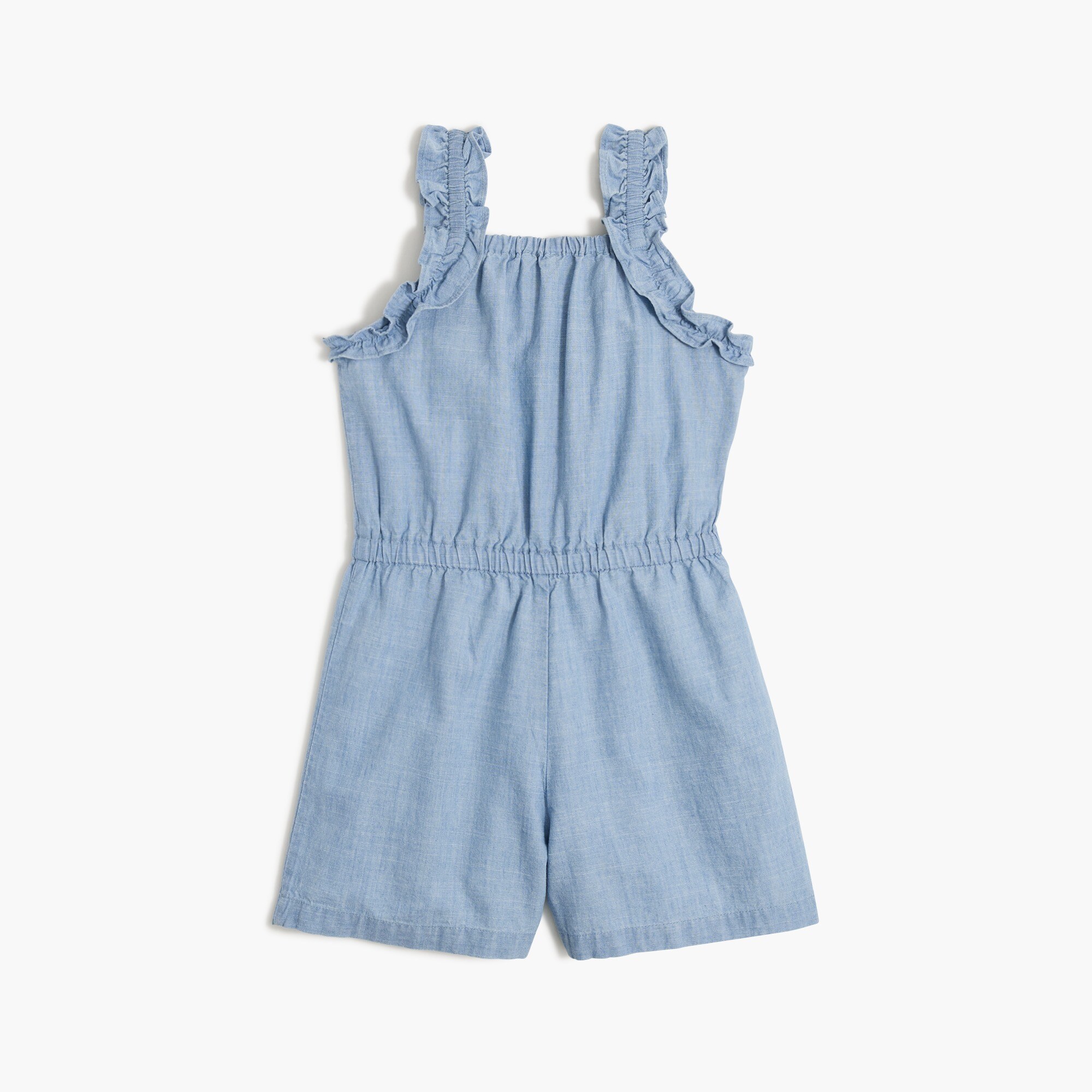Factory: Girls' Chambray Romper For Girls