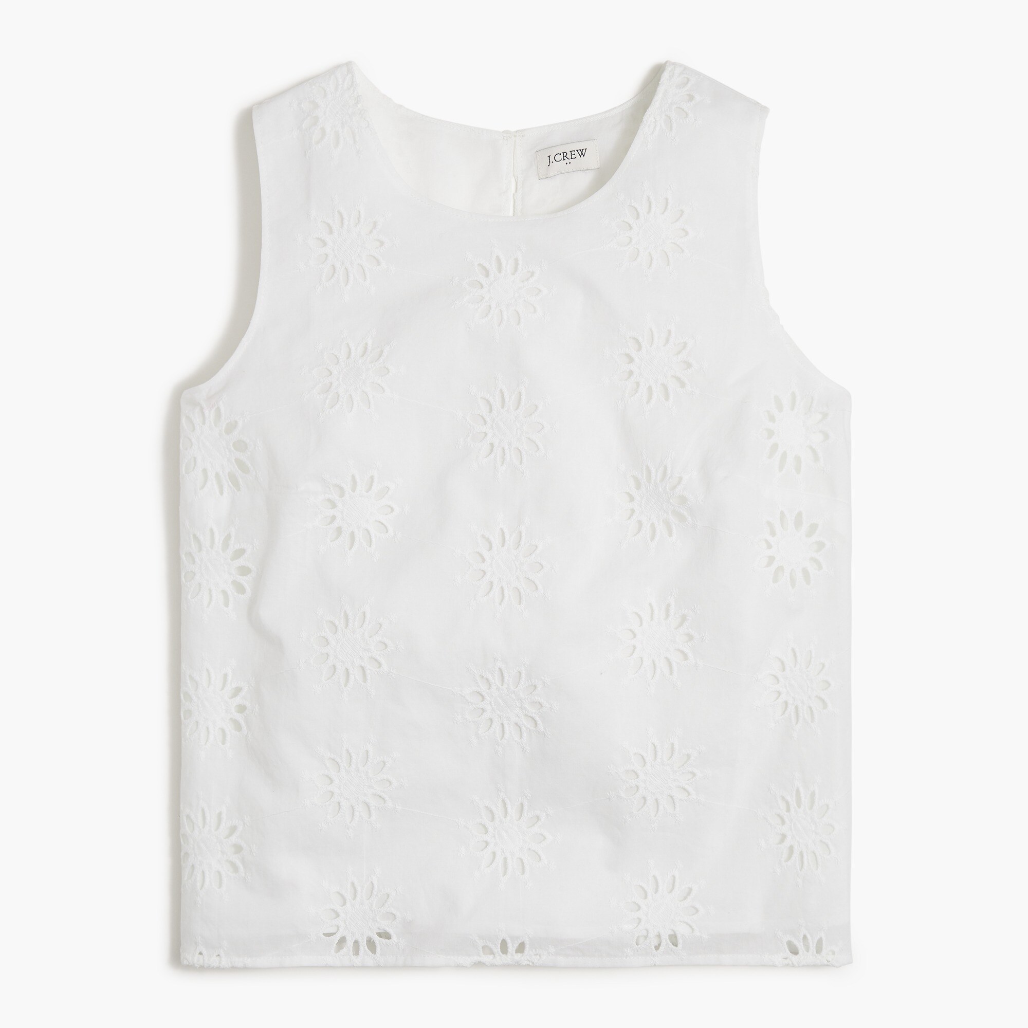 Factory: Eyelet Shell Tank Top For Women