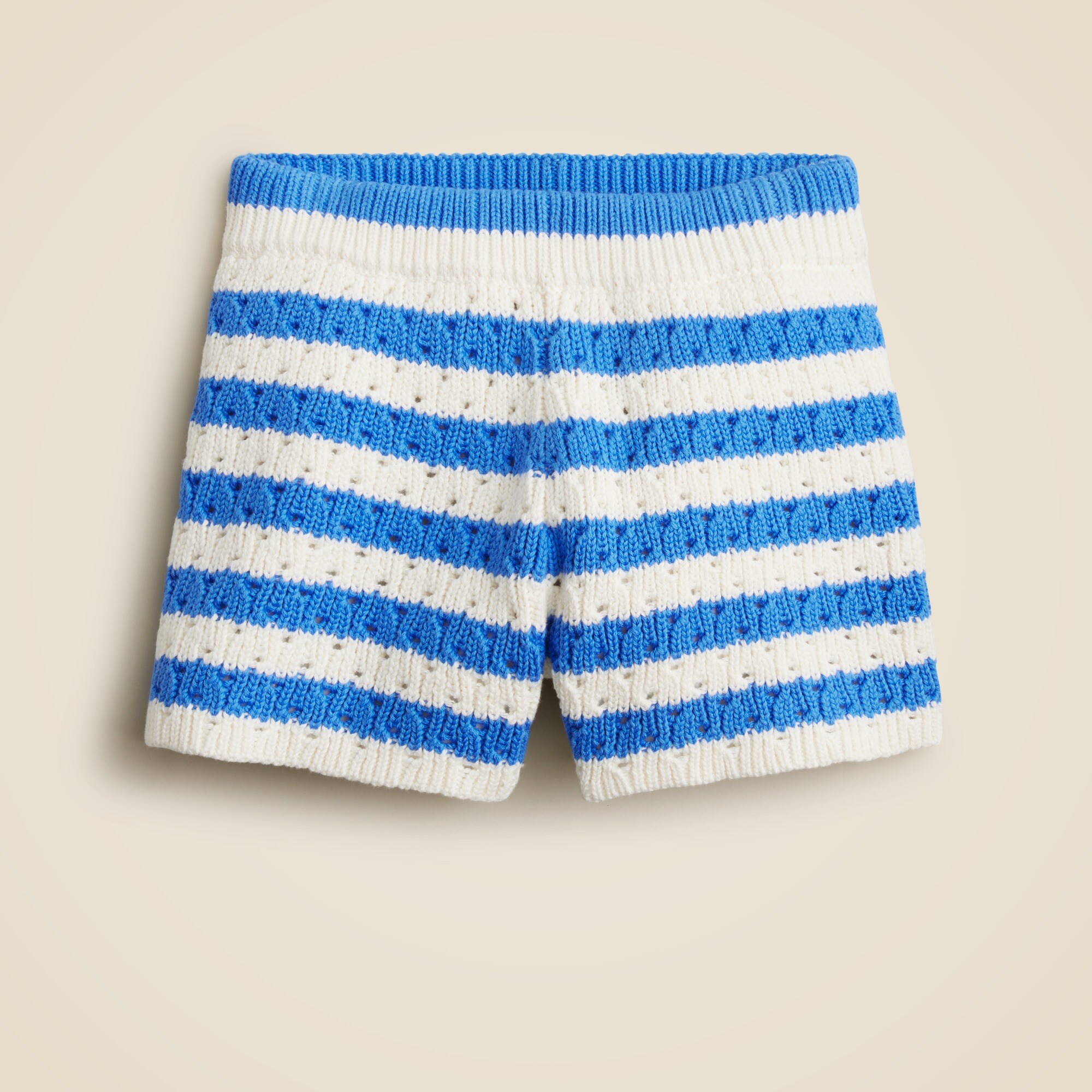 J.Crew: Girls' Pointelle-knit Short For Girls