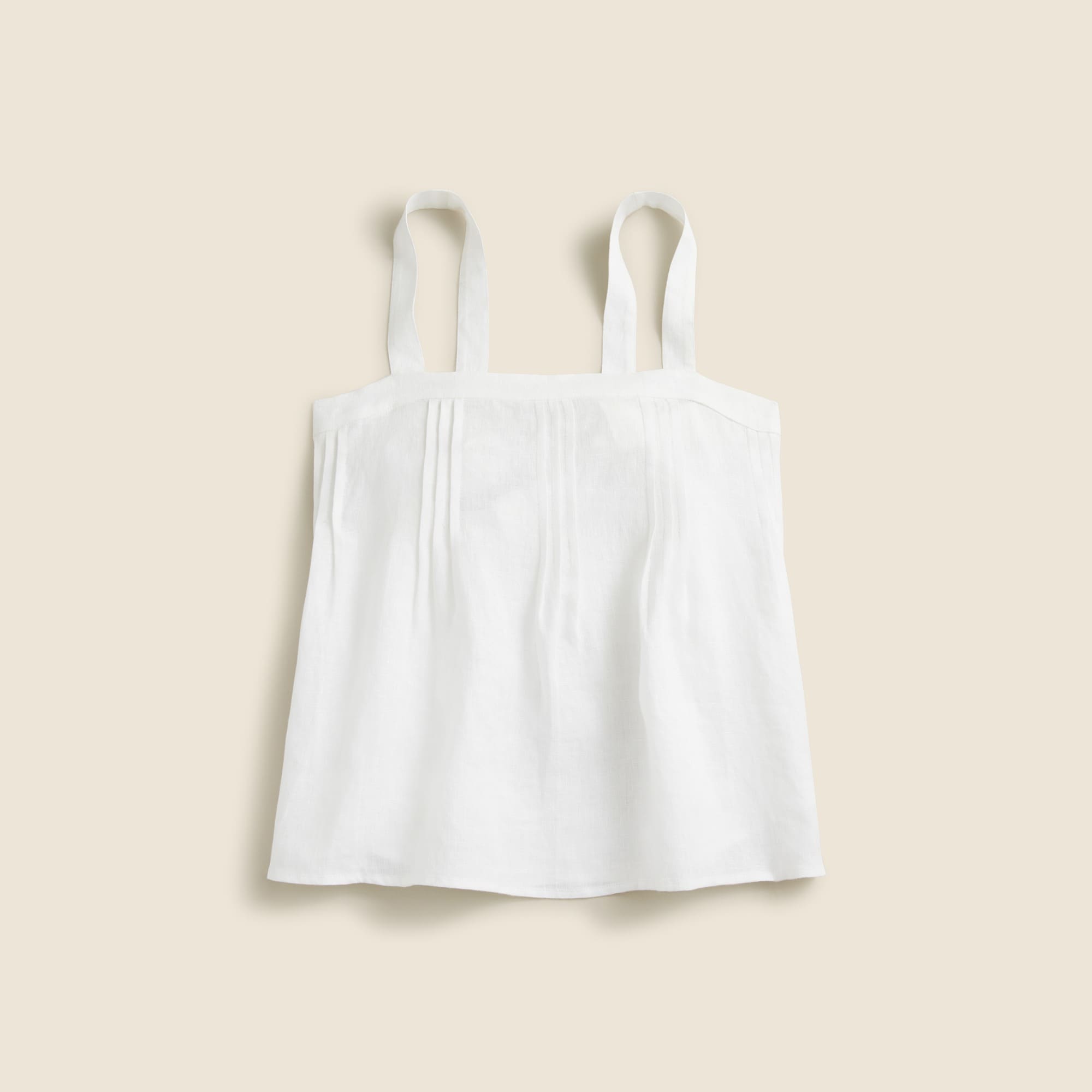 Bow-back Linen Top For Women | J.Crew