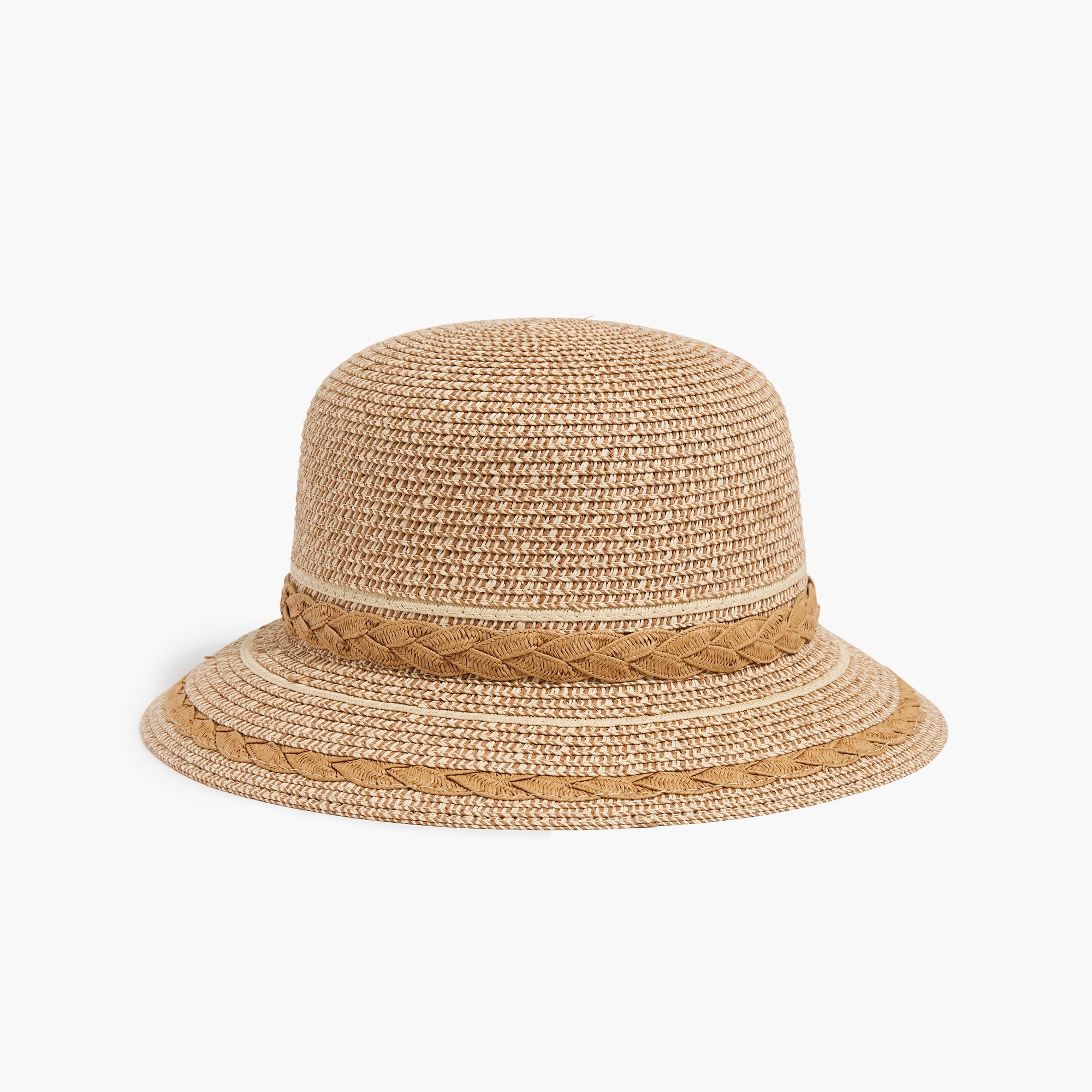 Factory: Bucket Hat With Braided Trim For Women