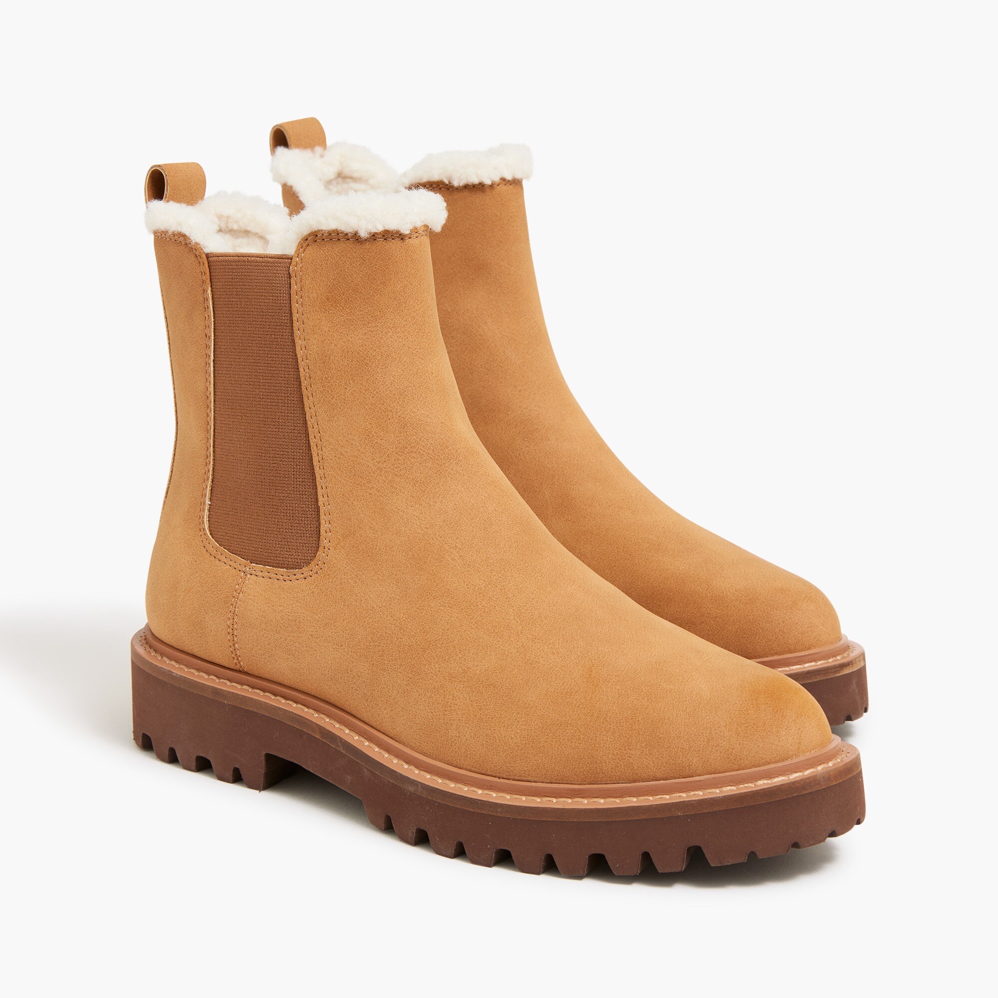 Factory: Lug-sole Chelsea Boots For Women