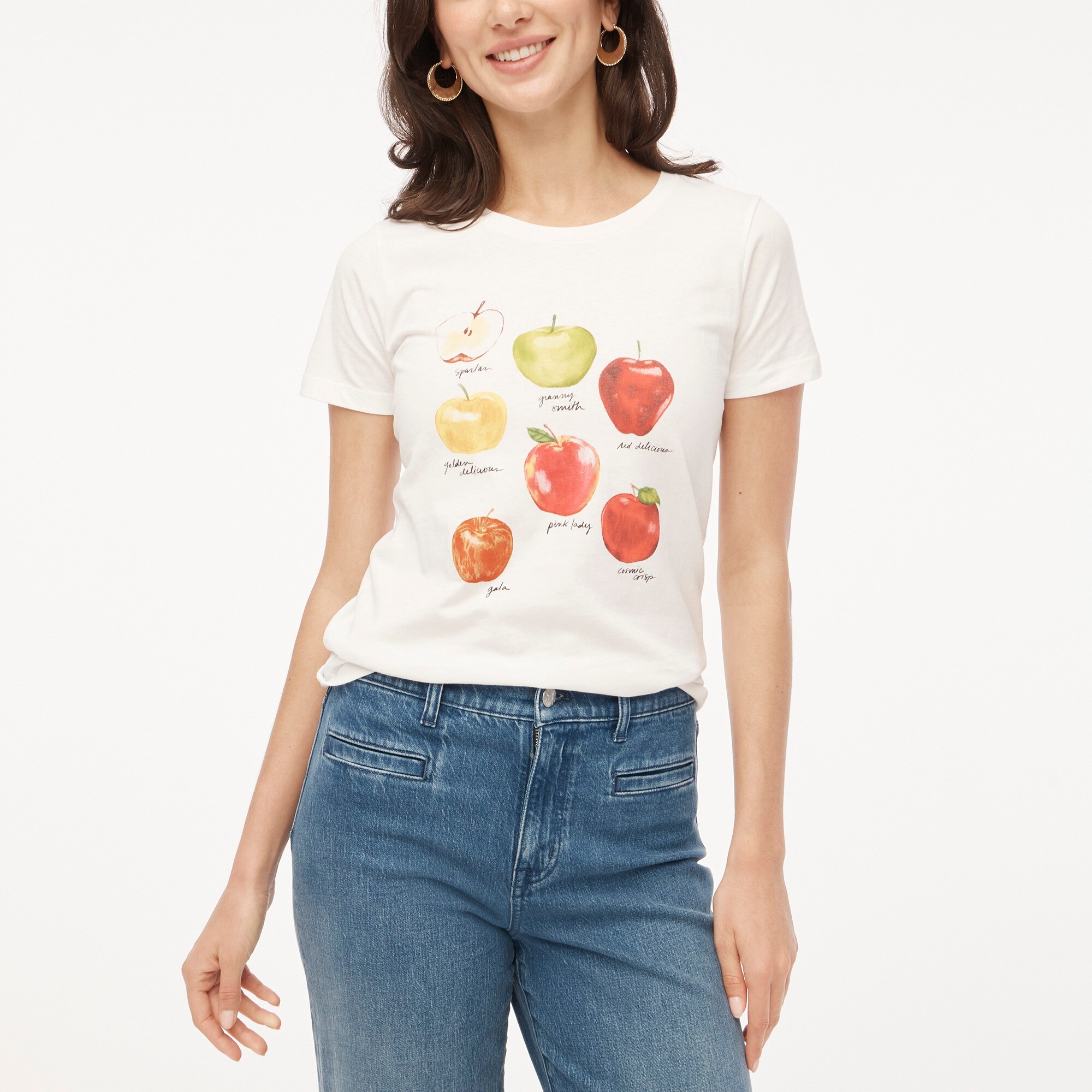 Factory: Apples Graphic Tee For Women