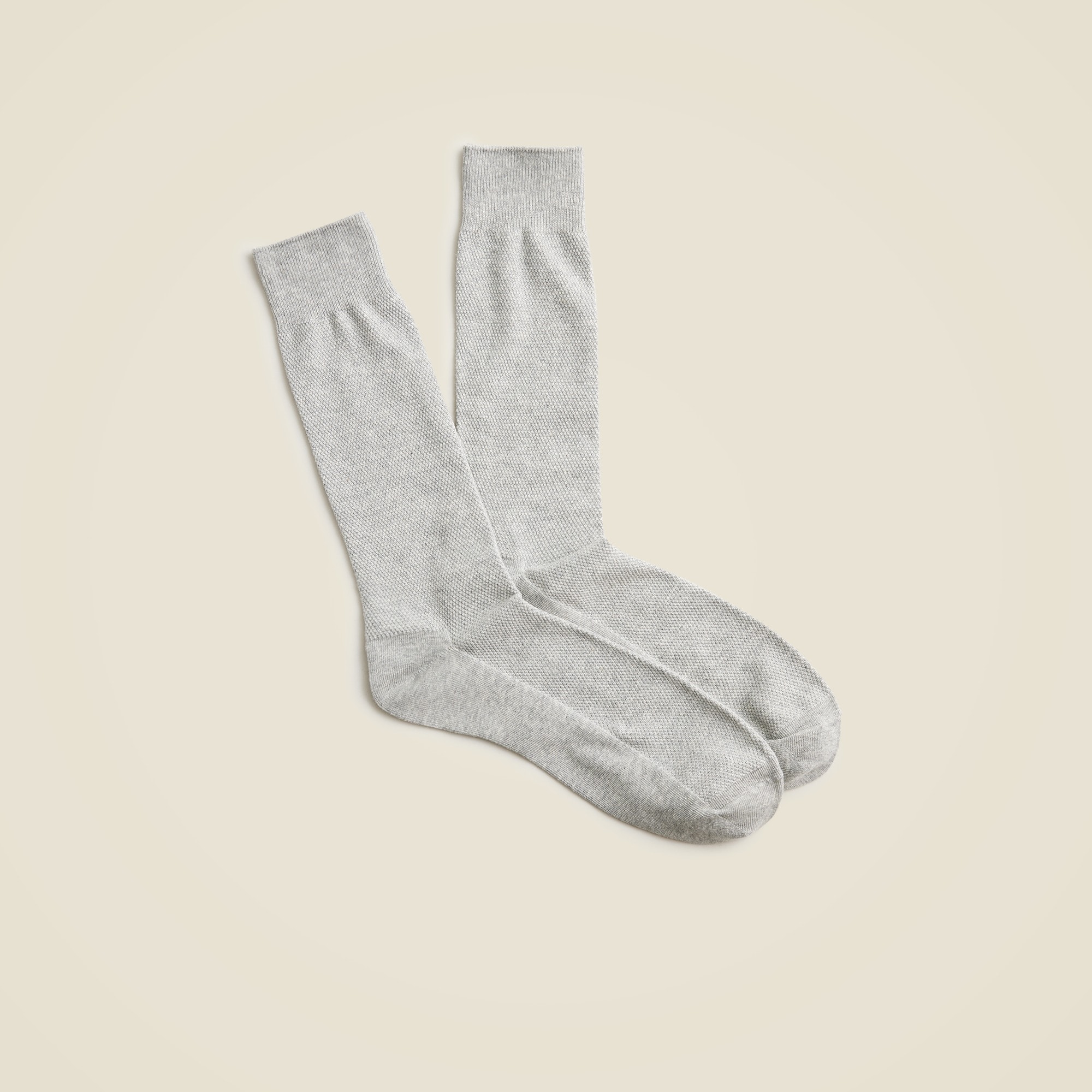 J.Crew: Cotton-blend Piqué Socks For Men