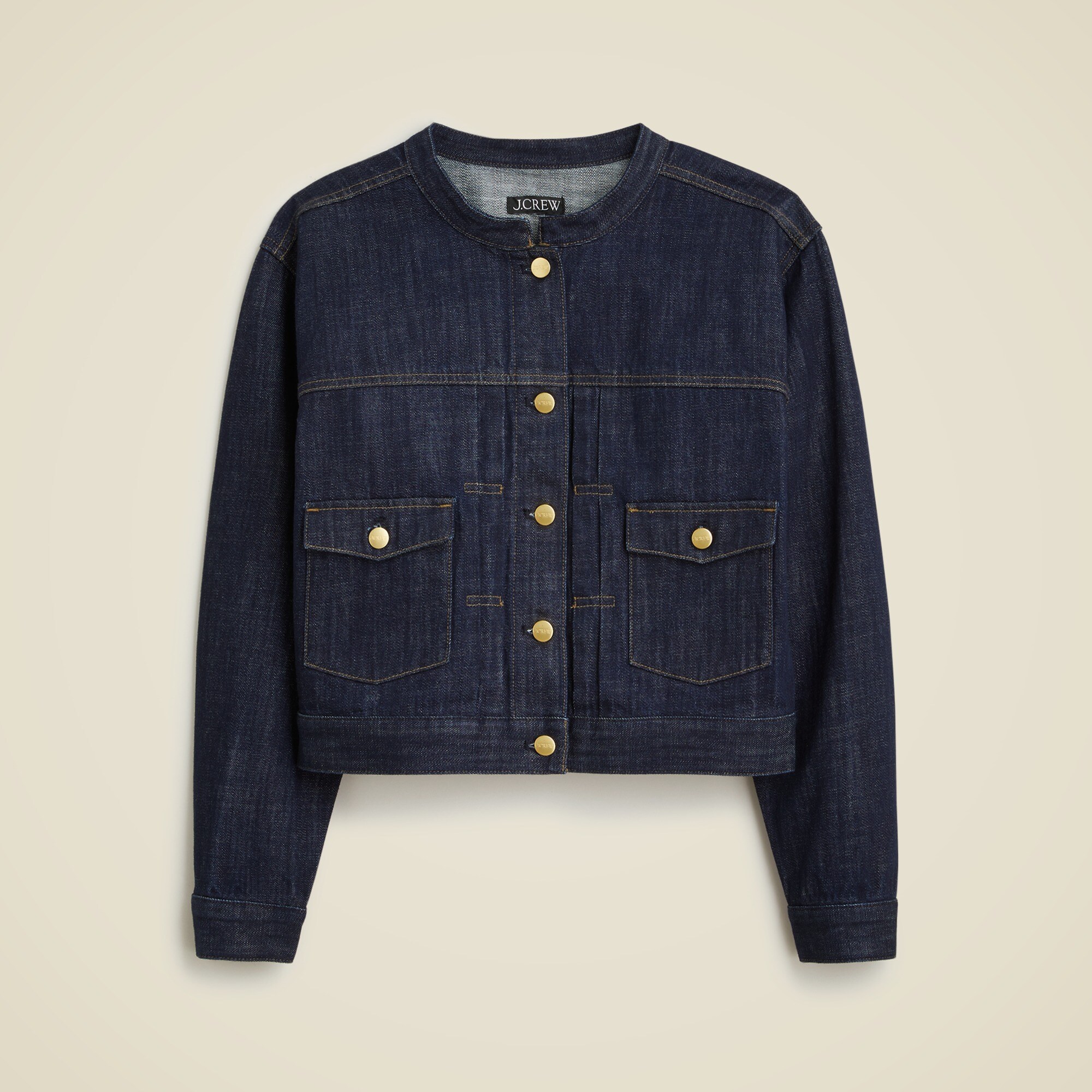 J.Crew: Denim Lady Jacket In Rinse Wash For Women