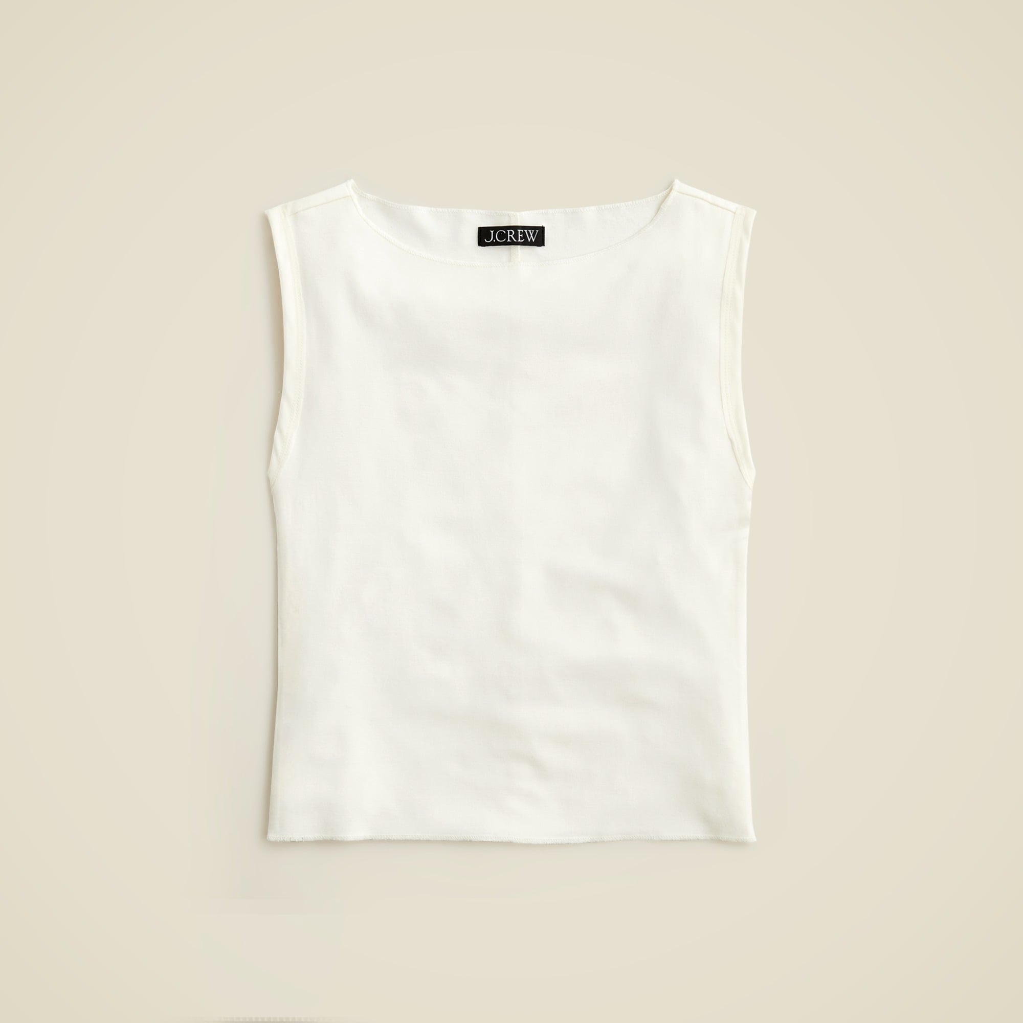J.Crew: Shell Top In Refined Rib For Women