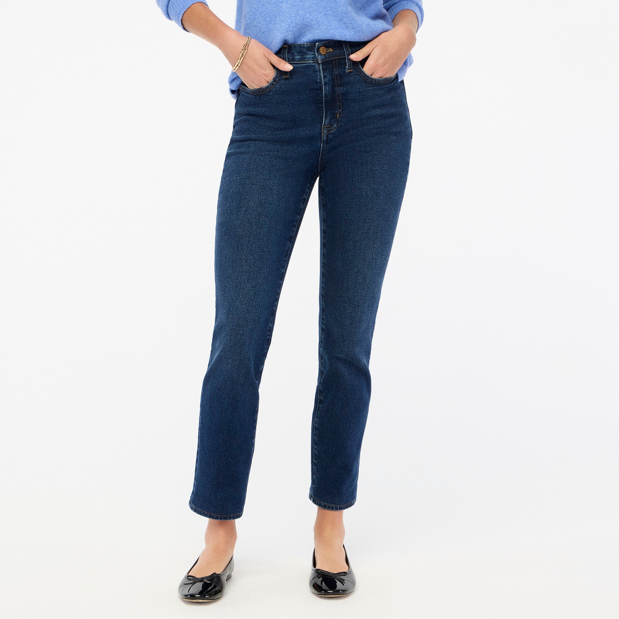 Factory: Essential Straight Jean In All-day Stretch For Women