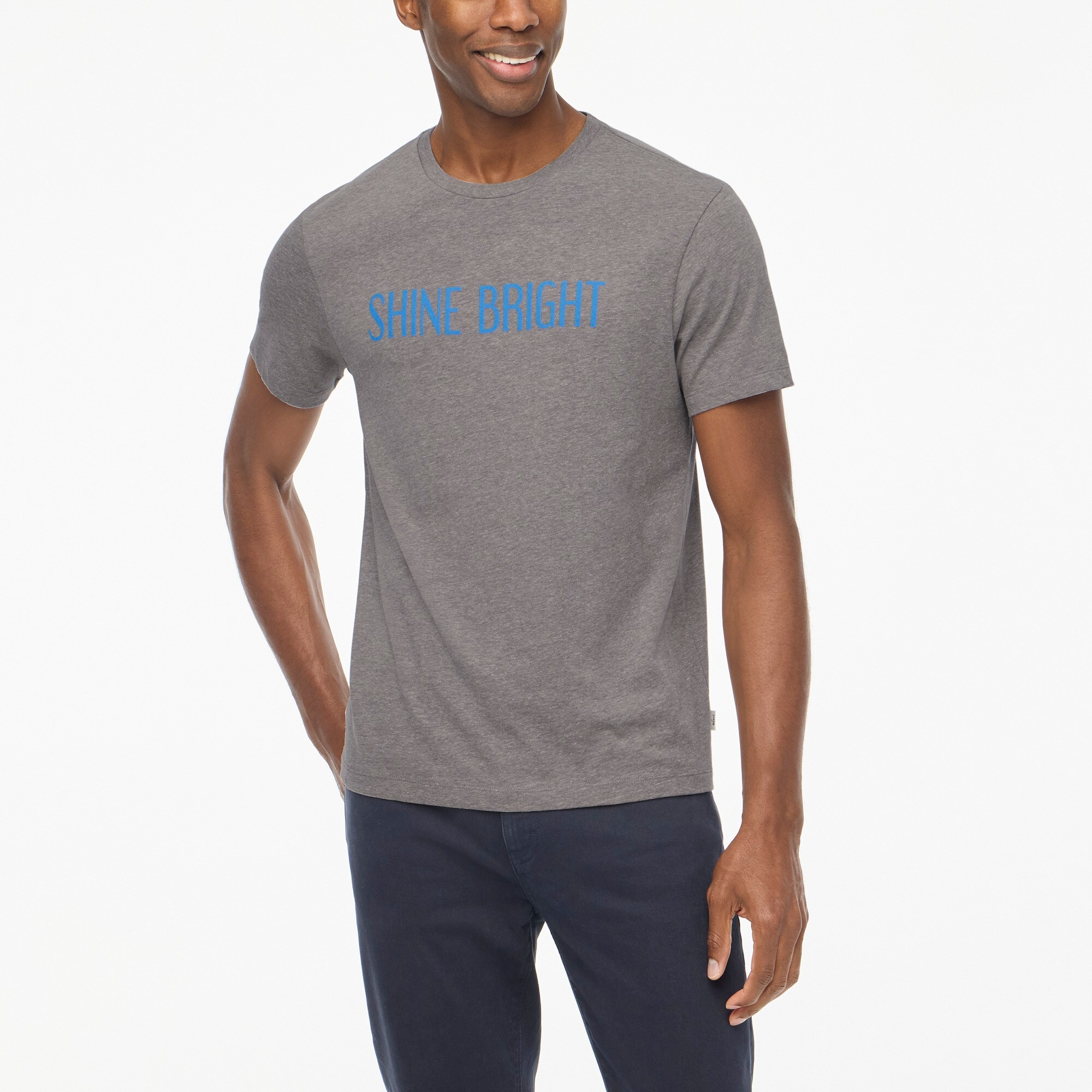 Factory: "Shine Bright" Graphic Tee For Men