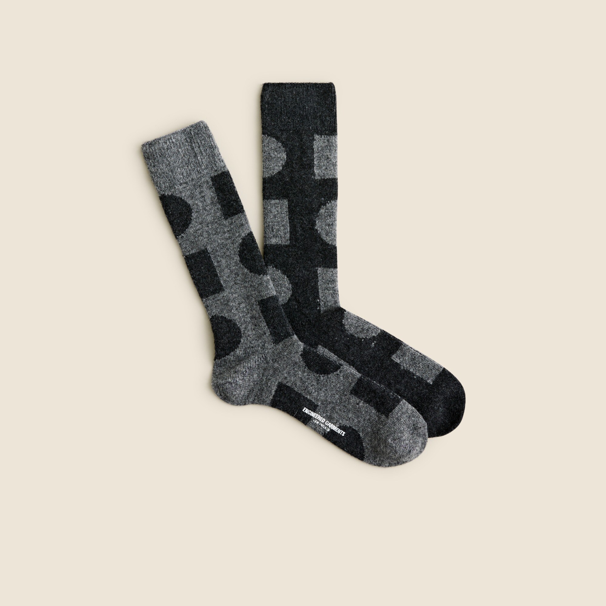 Limited-edition Engineered Garments X J.Crew Lambswool-blend Pattern ...