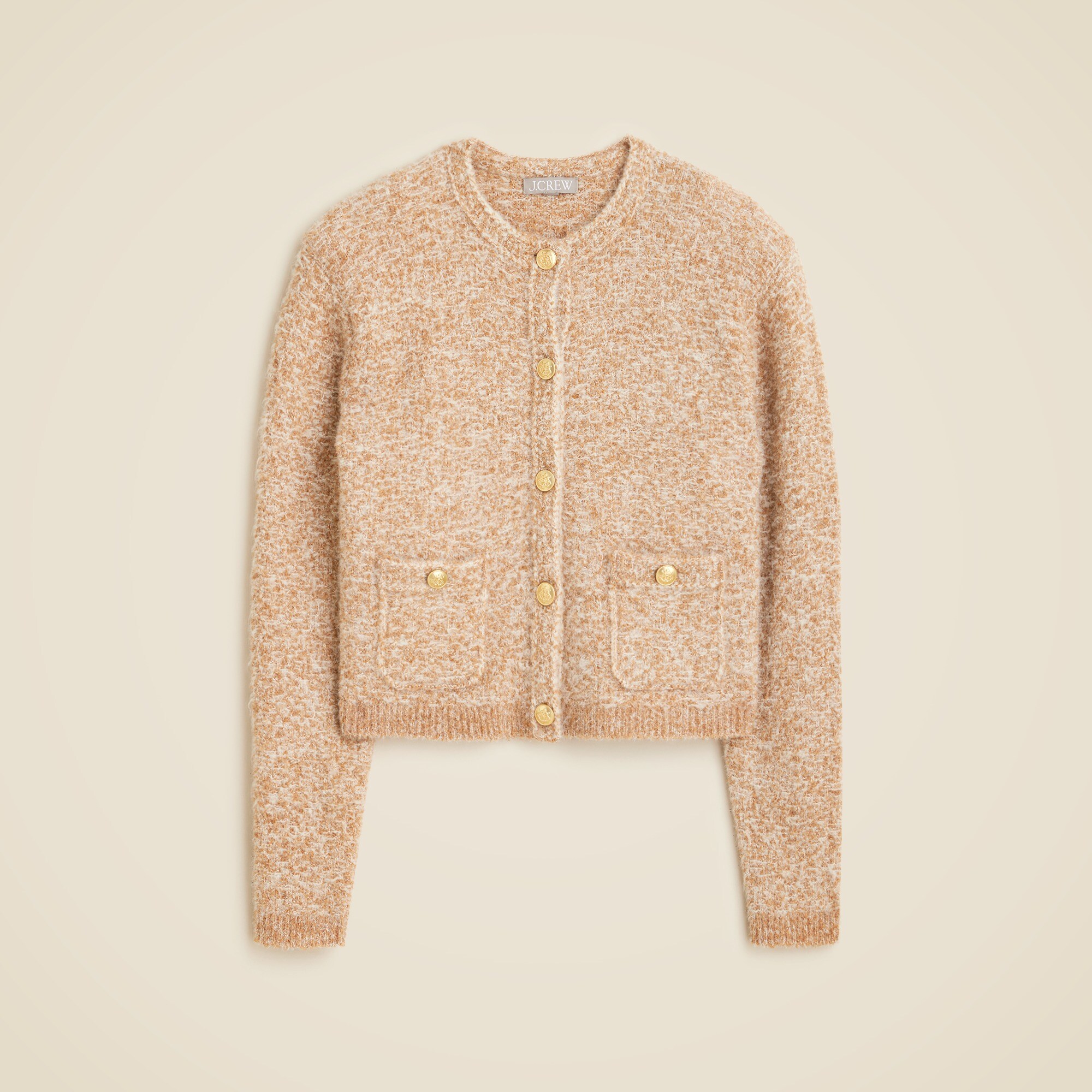 Sweater Lady Jacket In Stretch Wool Blend For Women | J.Crew