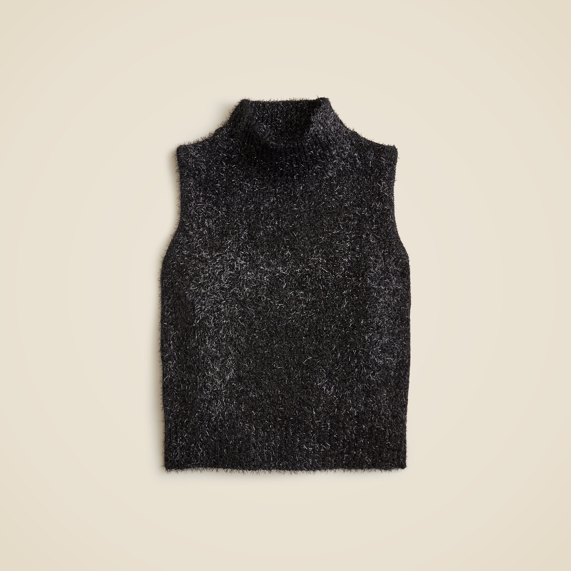 Textured Metallic Sweater Shell For Women | J.Crew