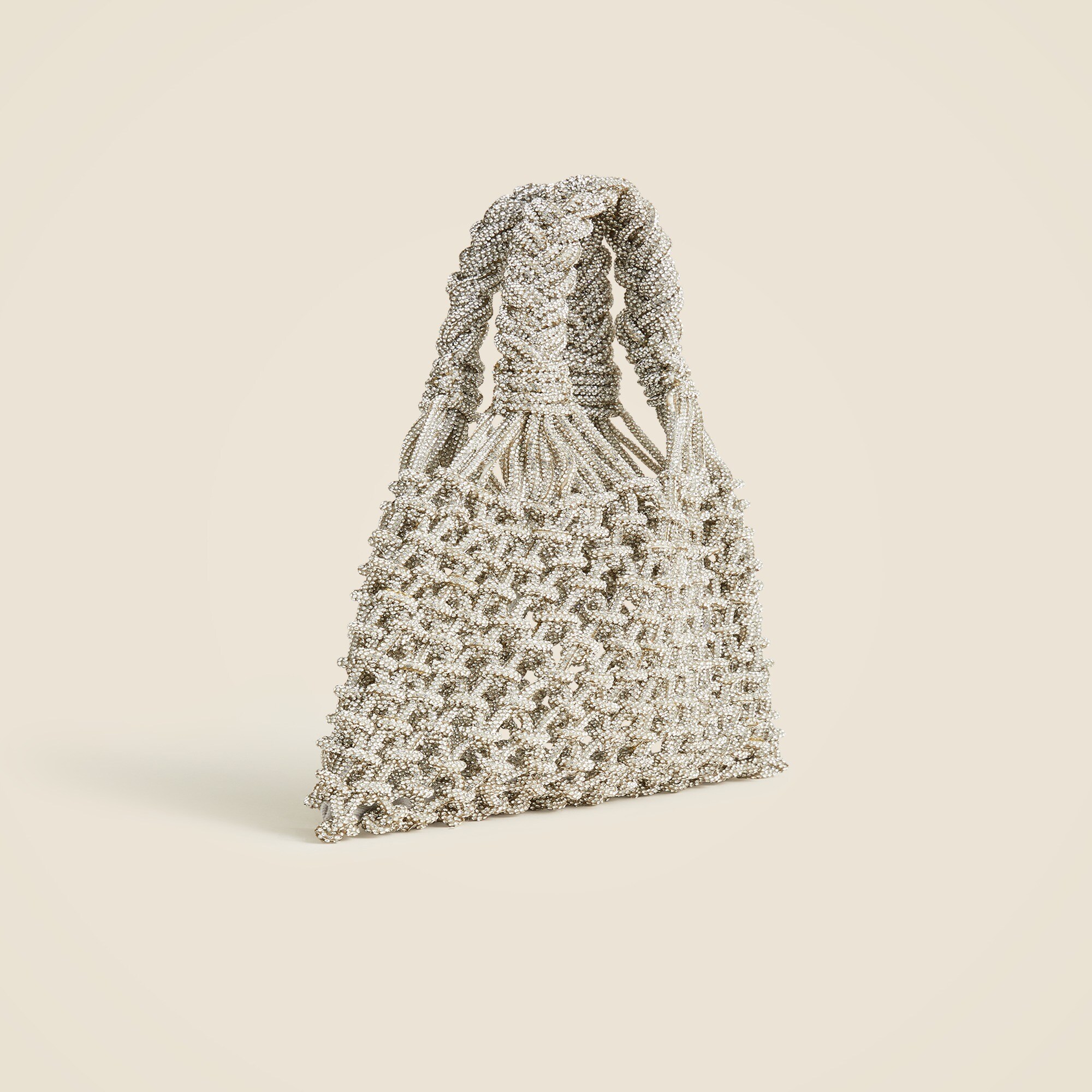J.Crew: Collection Small Cadiz Handknotted Rope Tote With Crystals For ...