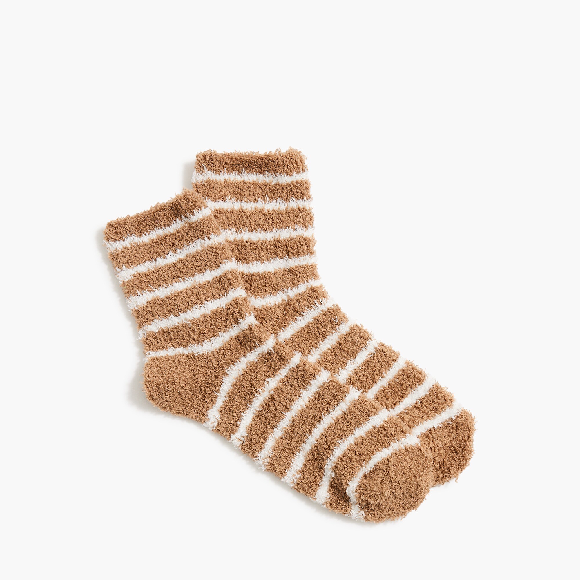 Factory: Striped Cozy Boot Socks For Women