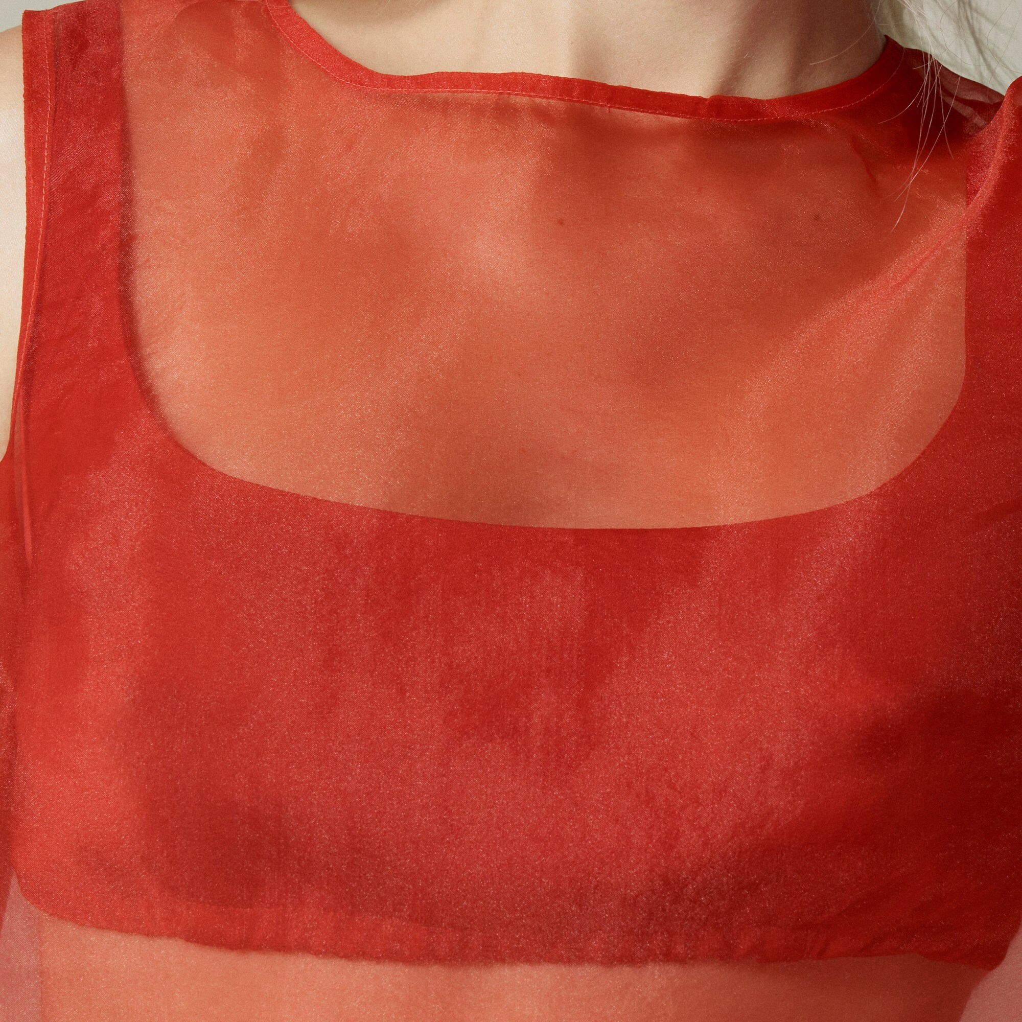 J.Crew: Collection Sheer Bra Top For Women