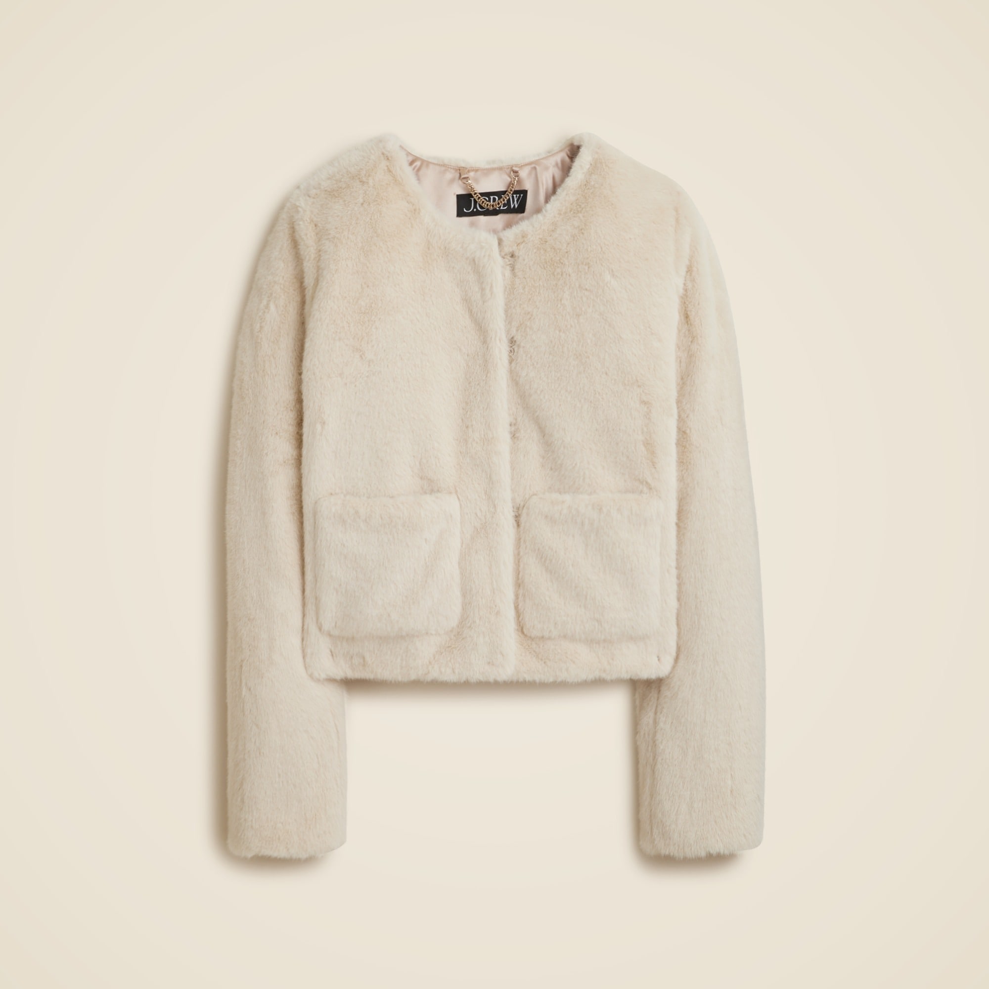 Faux-fur Lady Jacket For Women | J.Crew