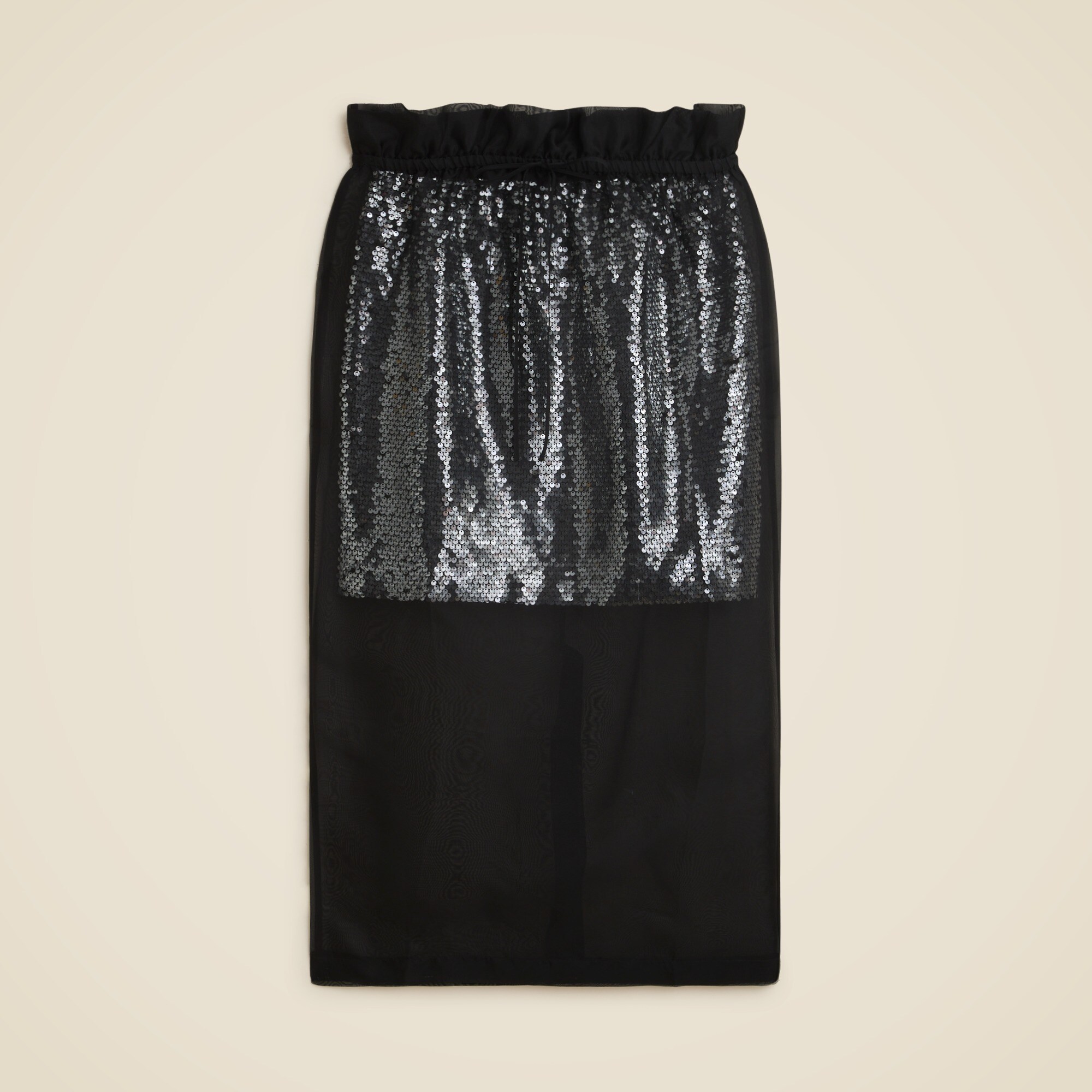 J.Crew: Collection Layered Sequin Skirt For Women