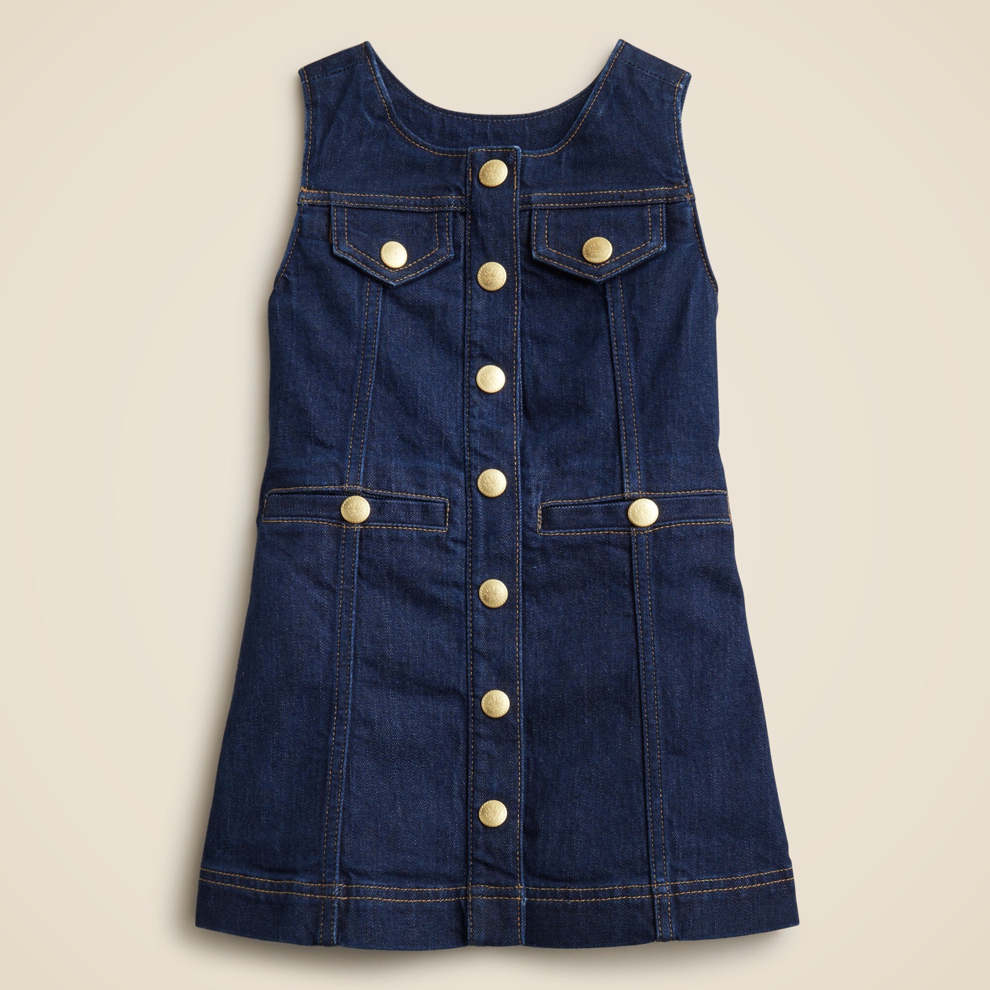 Girls' Denim Shift Dress For Girls | J.Crew