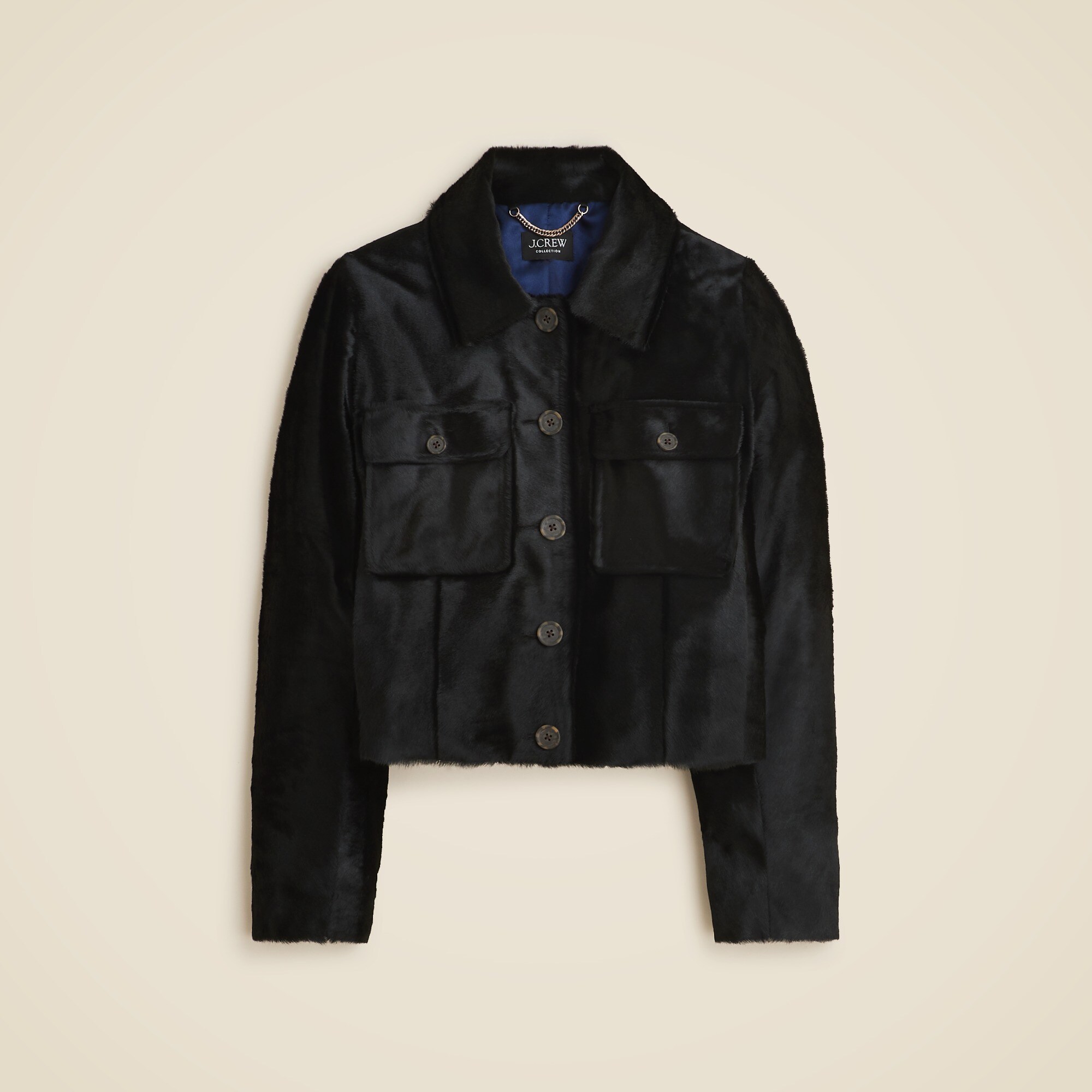 Collection Lady Jacket In Pony Hair For Women | J.Crew