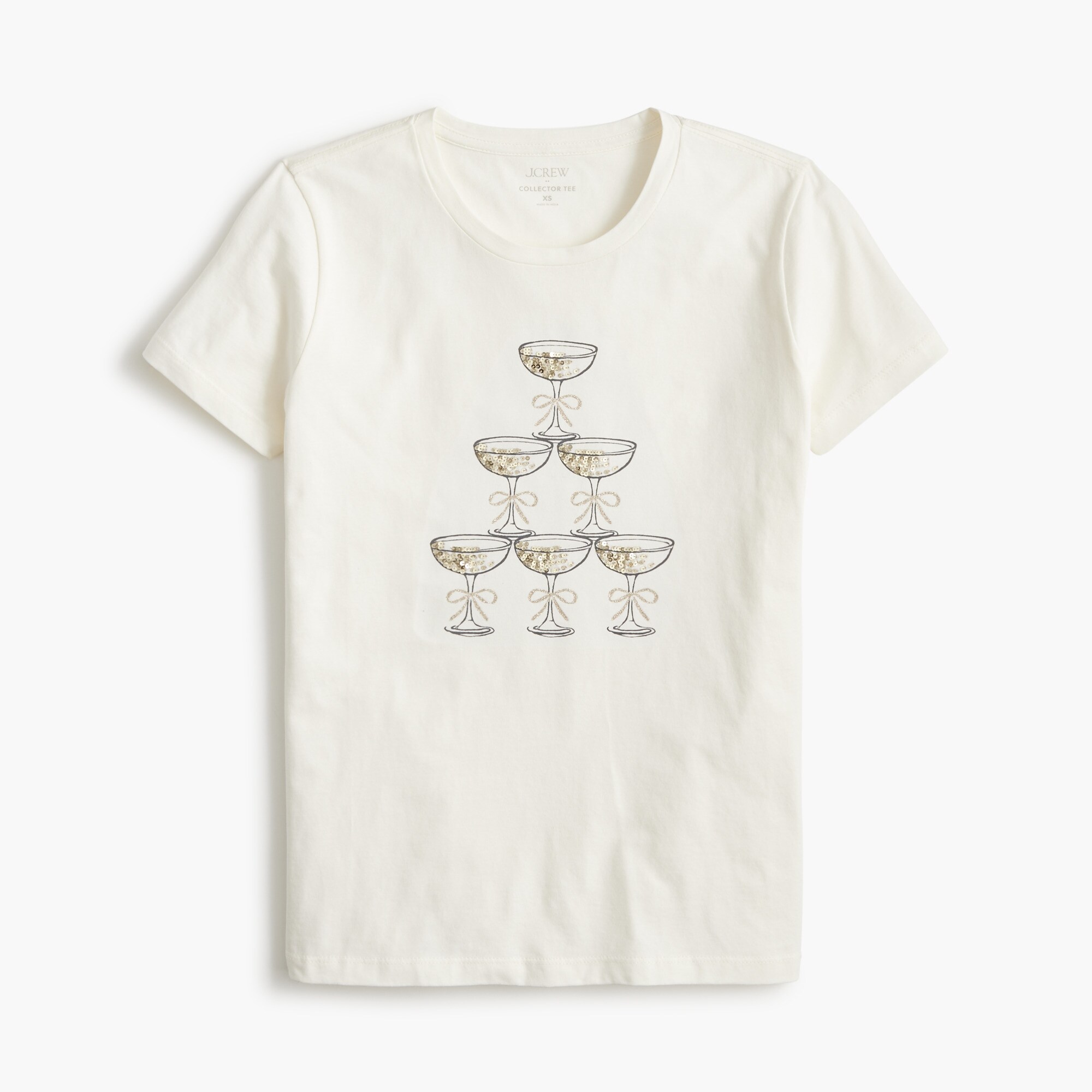 Champagne Tower Graphic Tee For Women | Factory