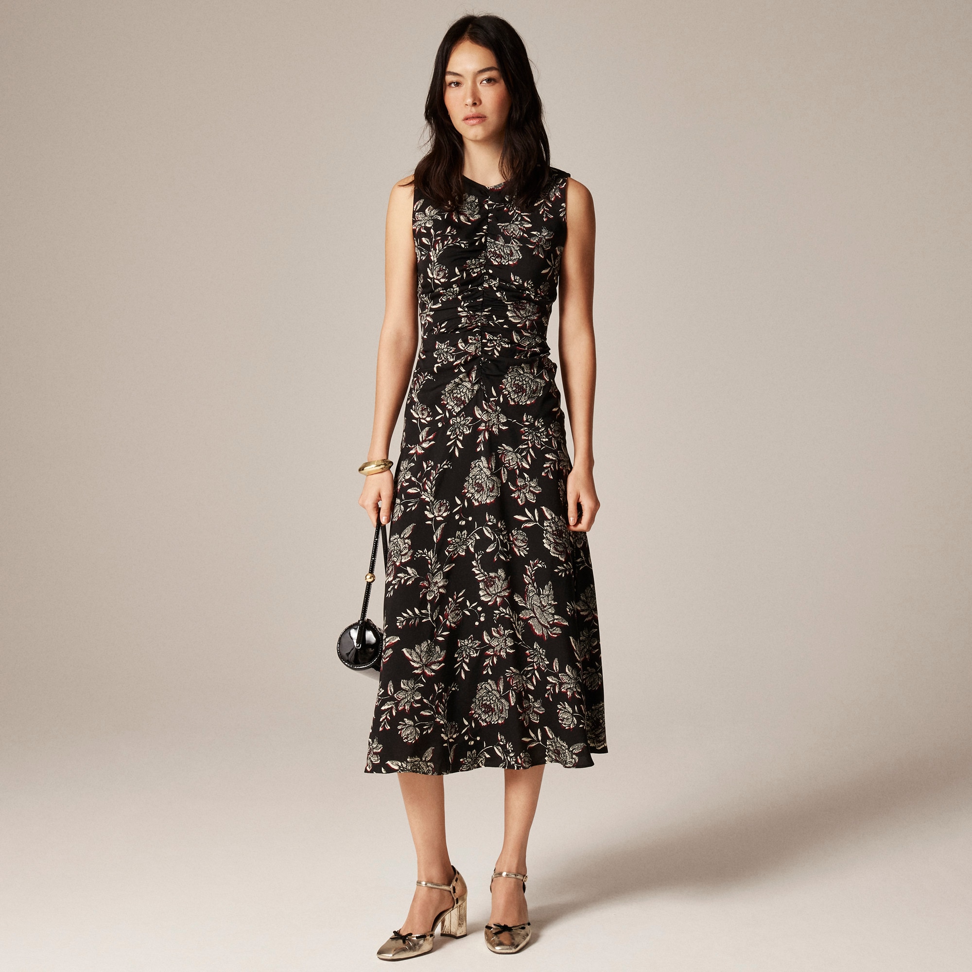 Veranda Dress In Floral Print For Women | J.Crew