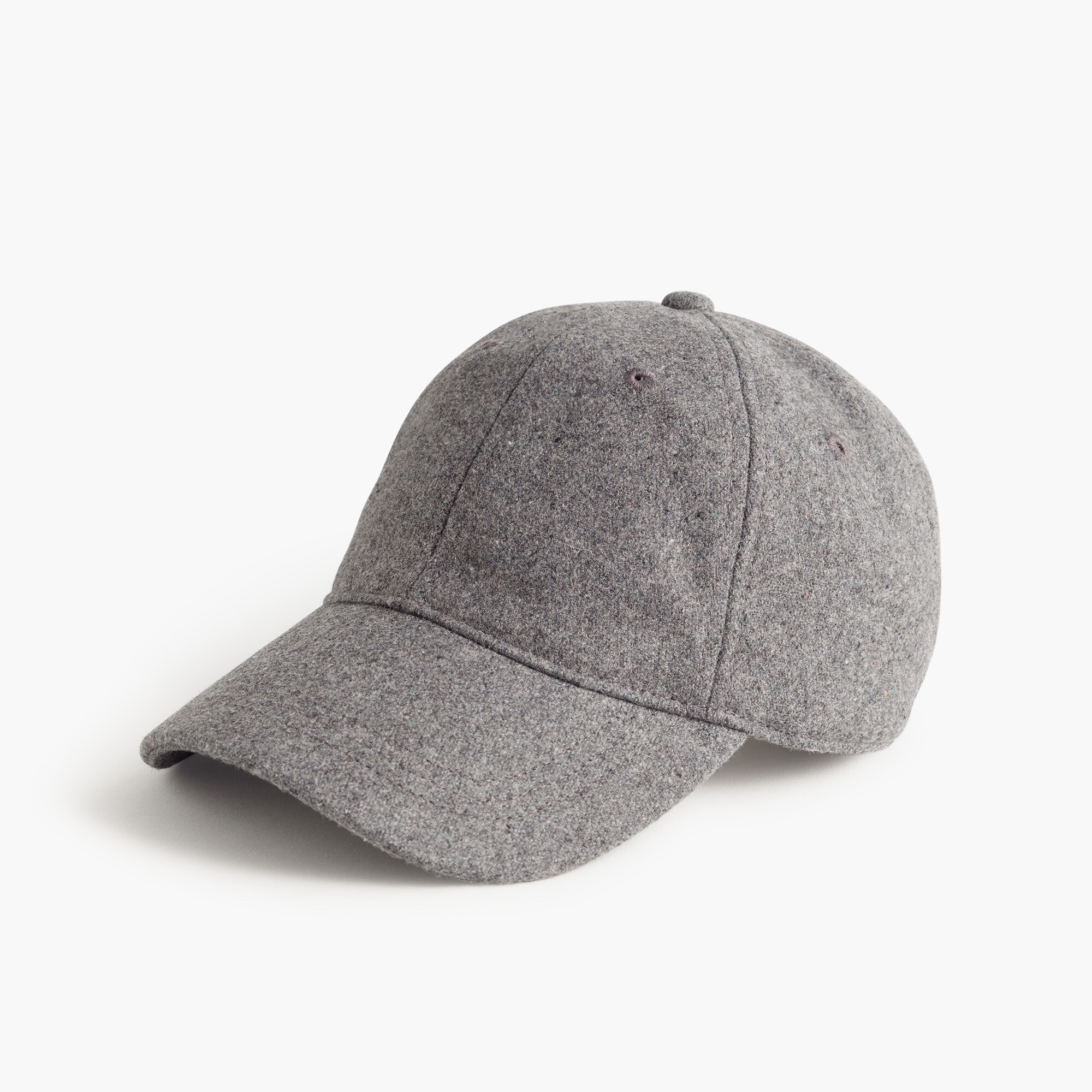 Wool-blend Baseball Hat For Men | Factory