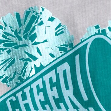 Girls' "cheer!" Graphic Tee For Girls | Factory