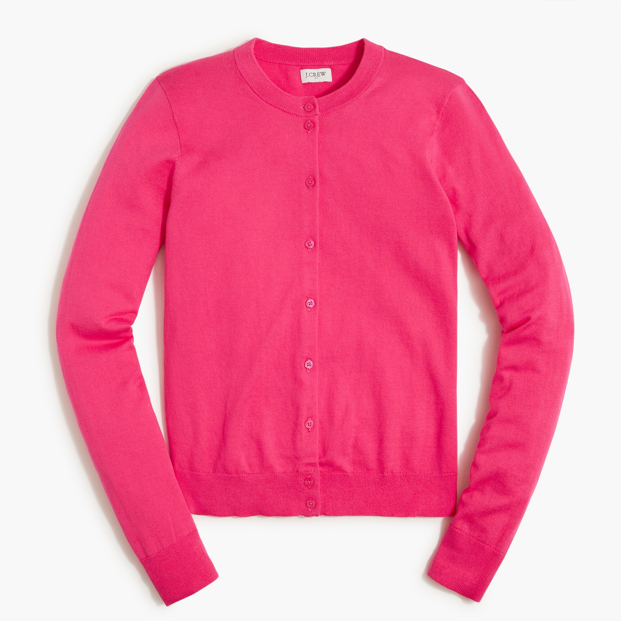 Factory: Classic Cotton Cardigan Sweater For Women