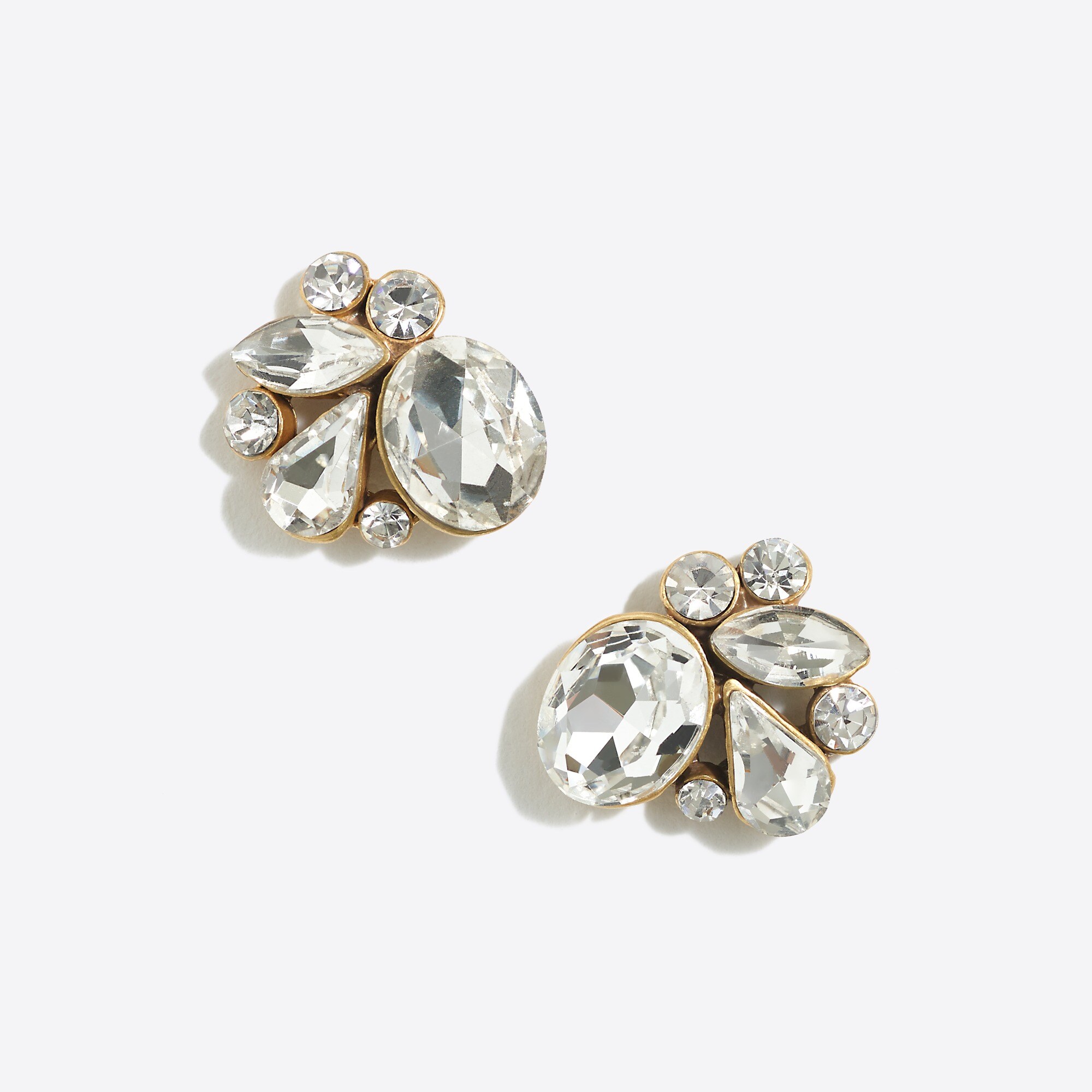 Crystal Cluster Earrings For Women | Factory