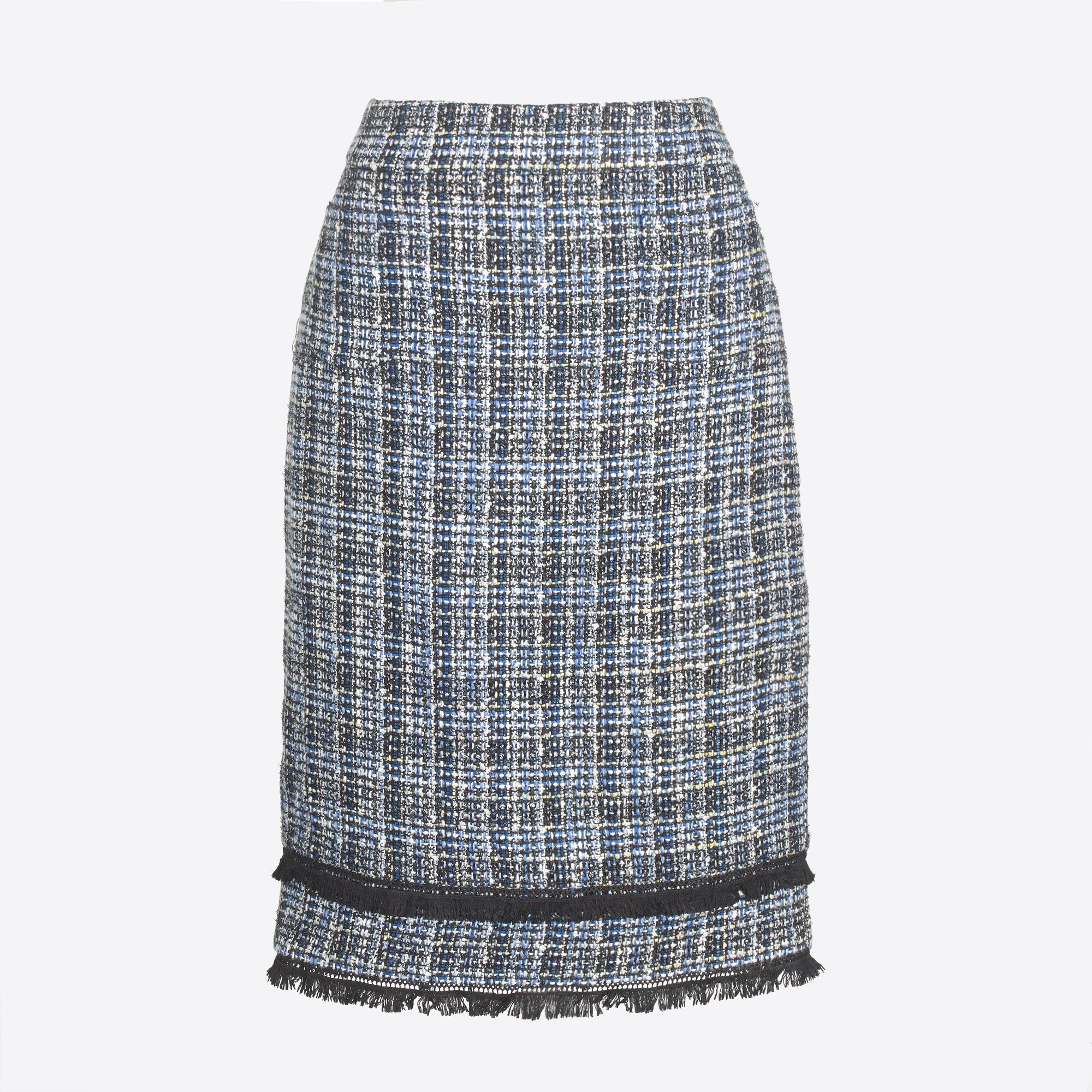 Factory: Tweed Pencil Skirt With Pockets For Women