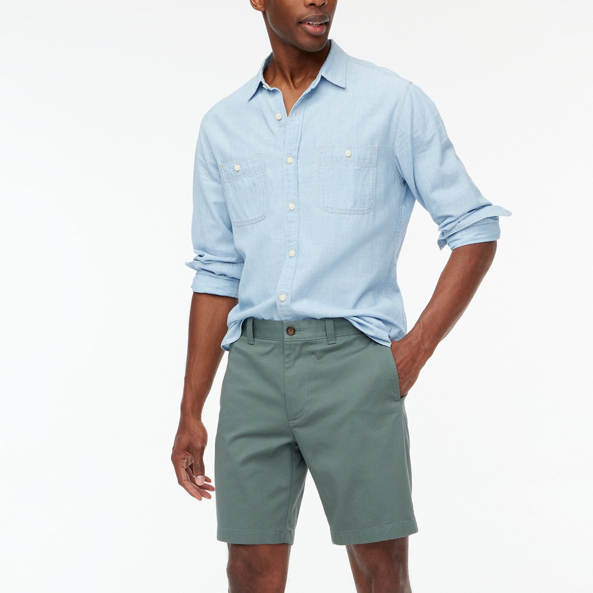 Factory: 9" Flex Chino Short For Men
