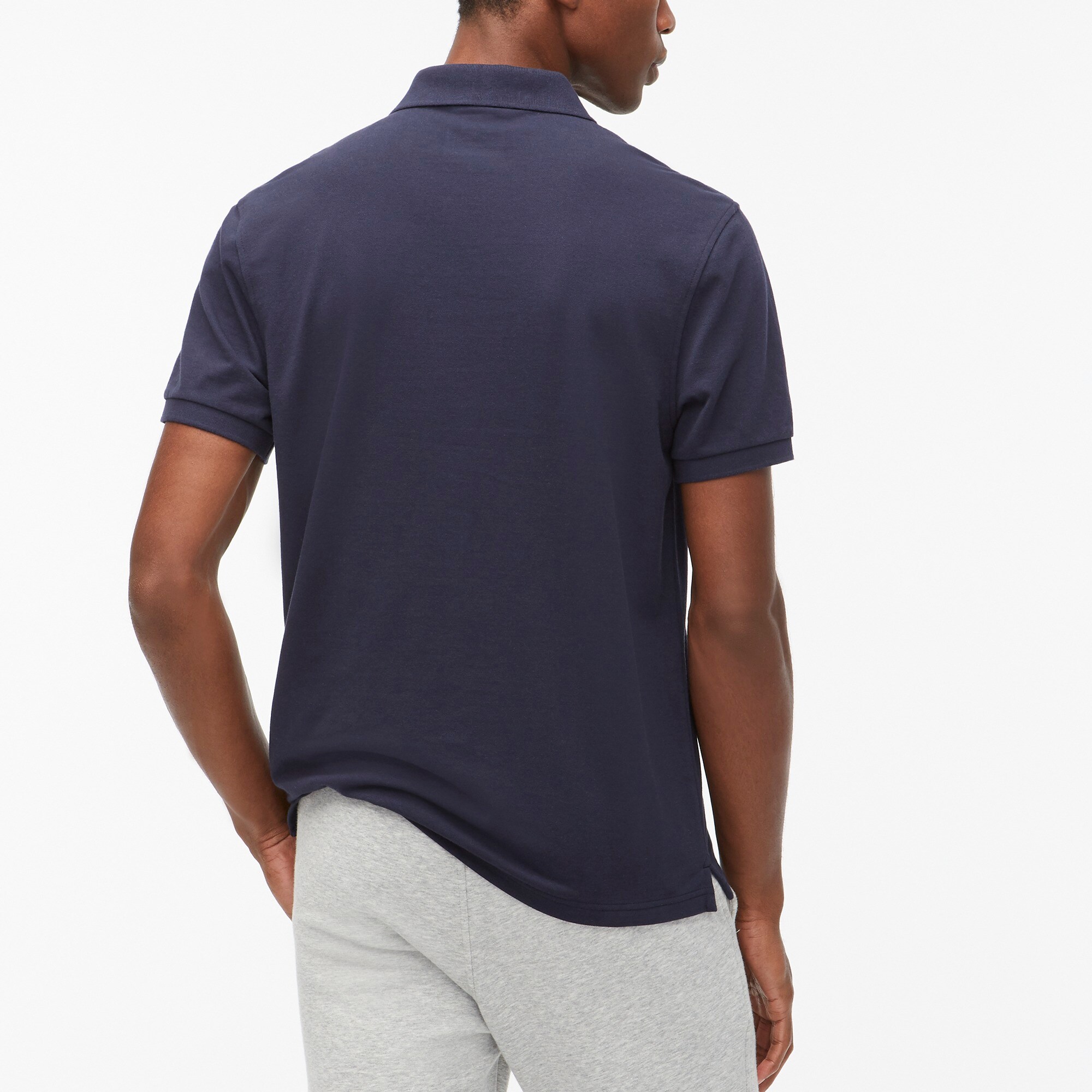 Factory: Untucked-fit Flex Piqué Polo Shirt For Men