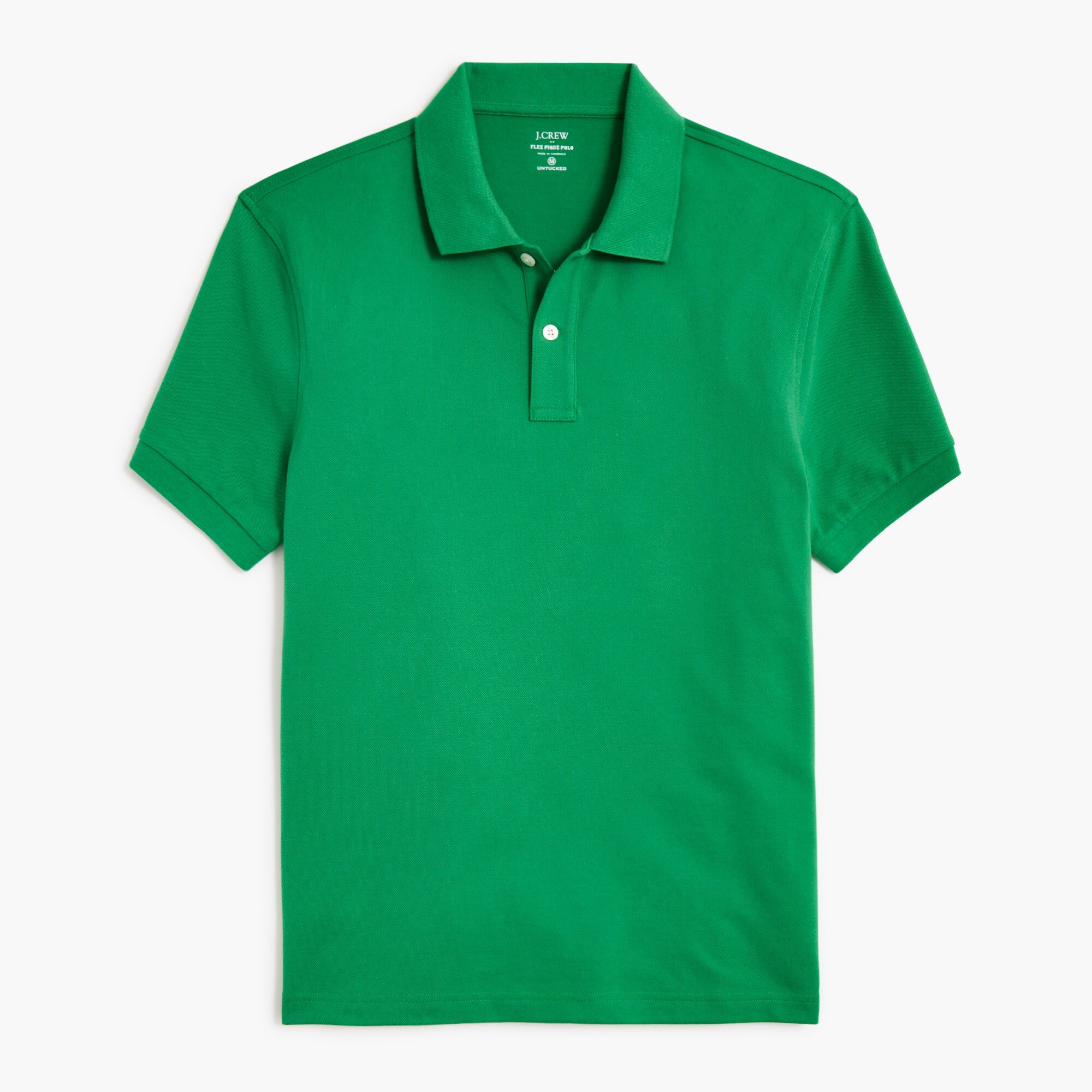 Factory: Untucked-fit Flex Piqué Polo Shirt For Men